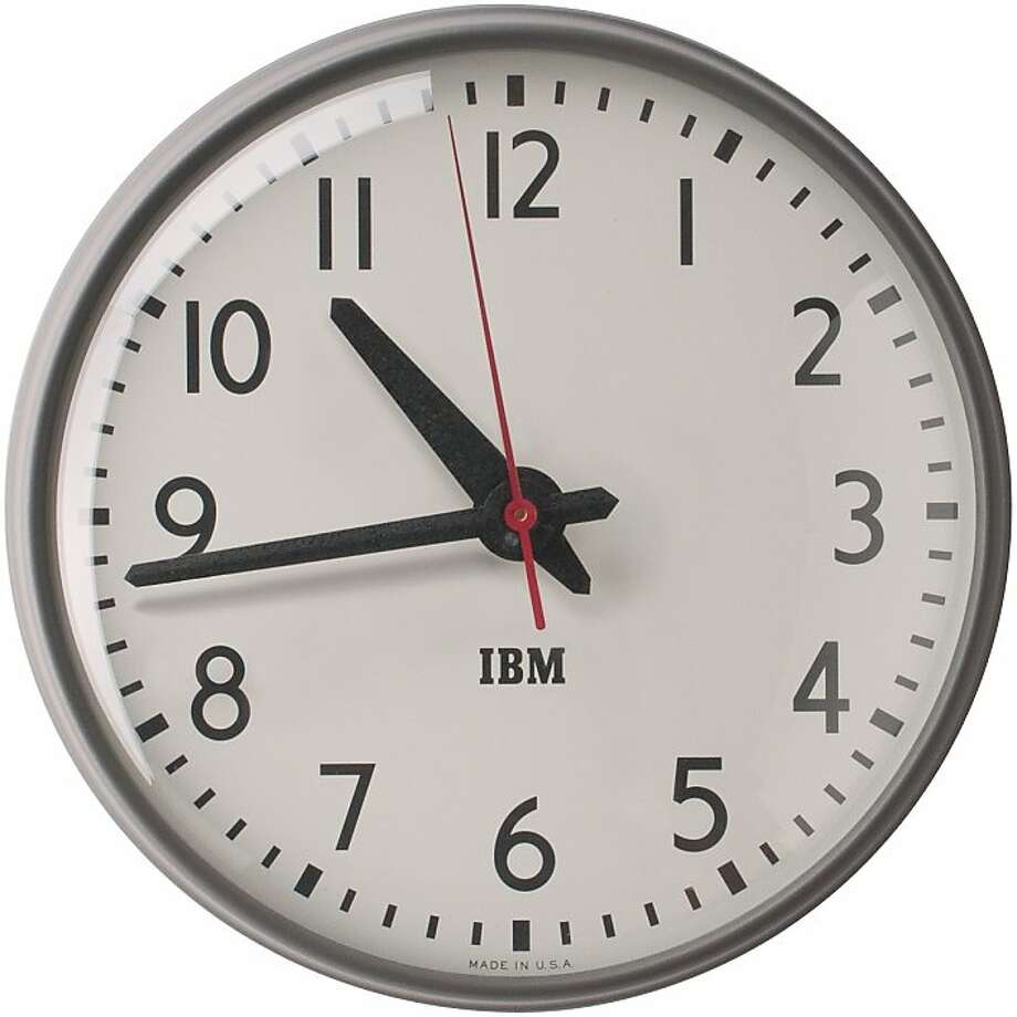 Schoolhouse clocks evoke memories - SFGate