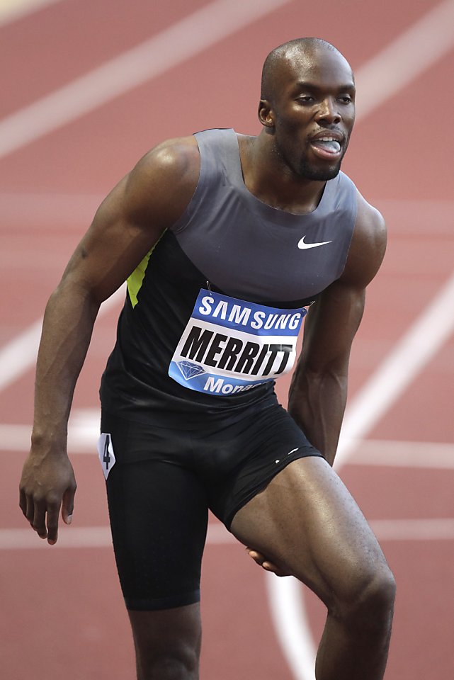 LaShawn Merritt feels twinge, quits race