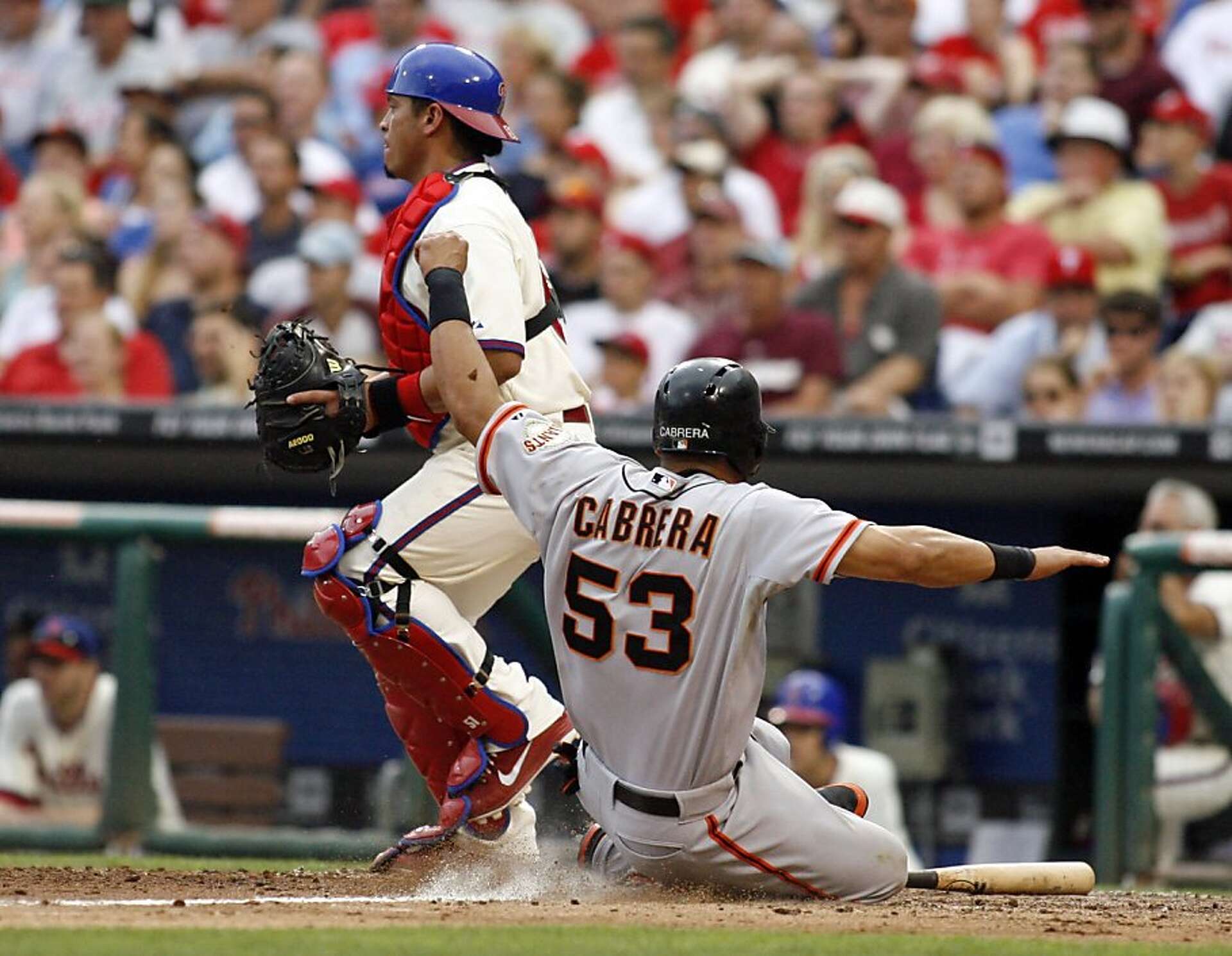 SF Giants get a wacky win