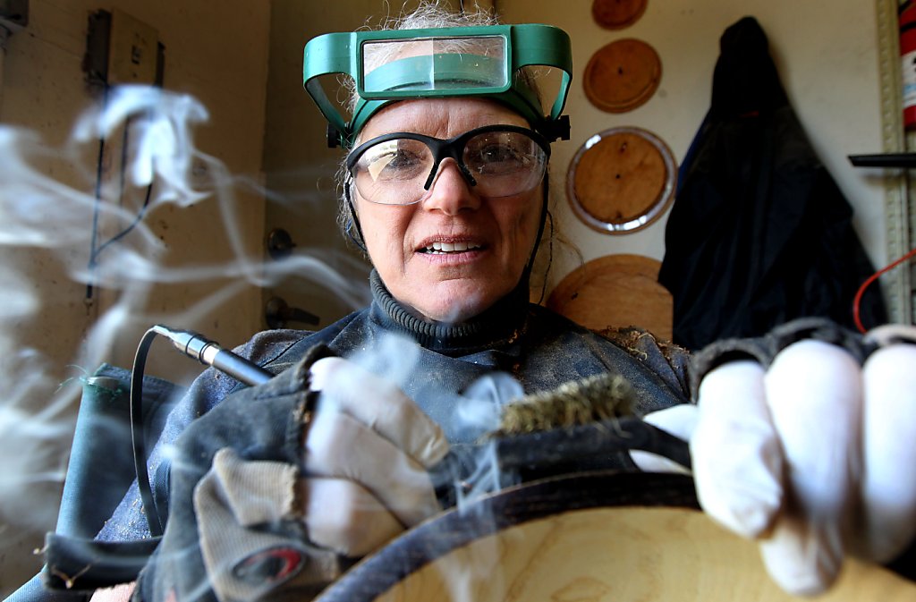 Elizabeth Lundberg turns trees into art