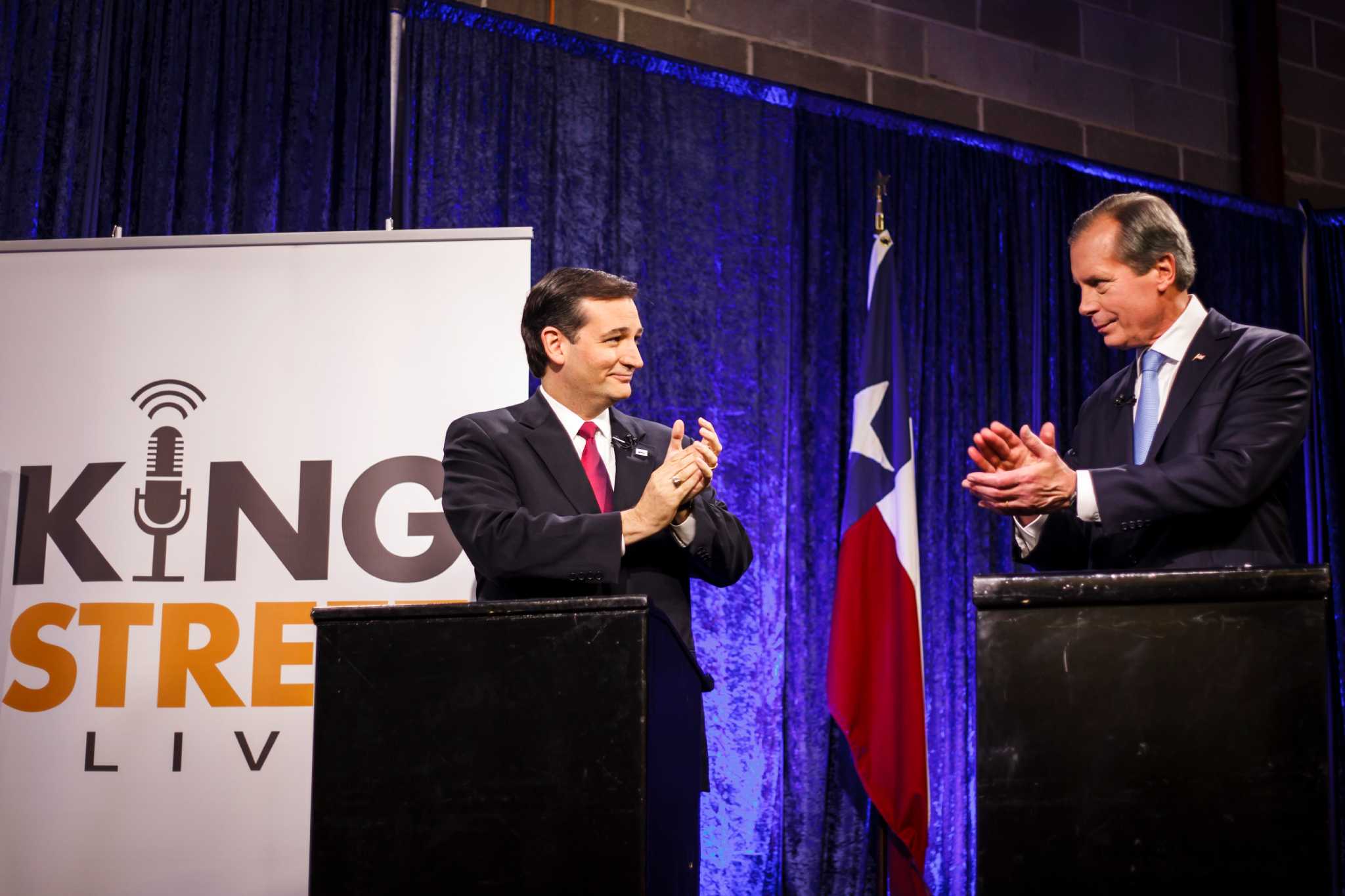 Senate hopefuls turn up the heat in debate