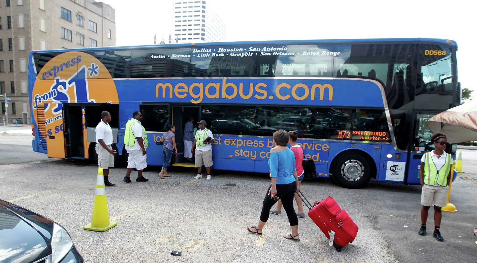 Megabus has a new downtown Houston stop