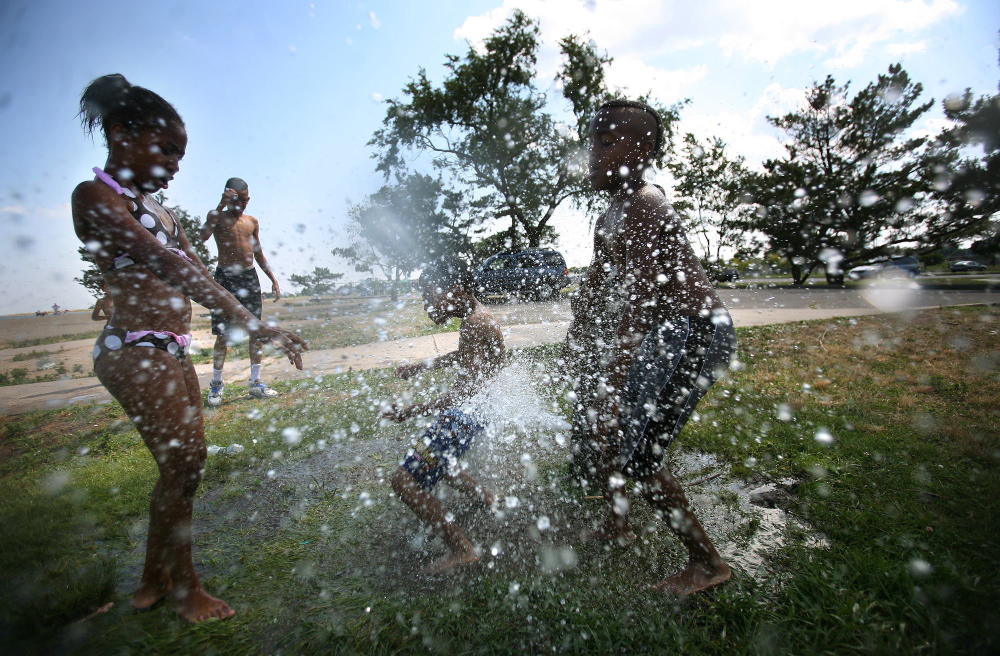 Hot and humid day awaits