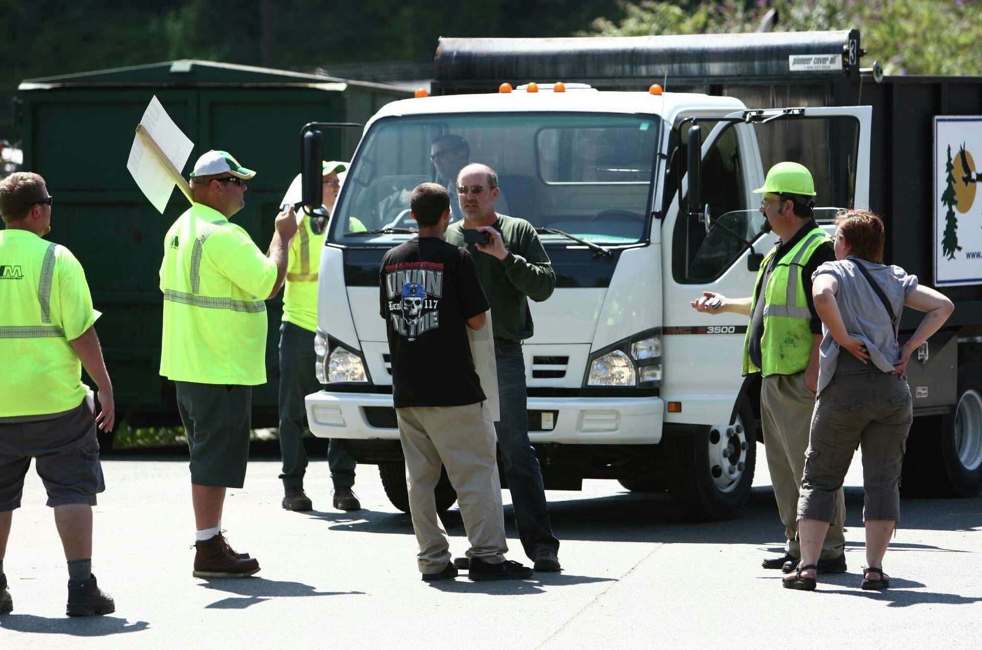 Waste Management drivers on strike