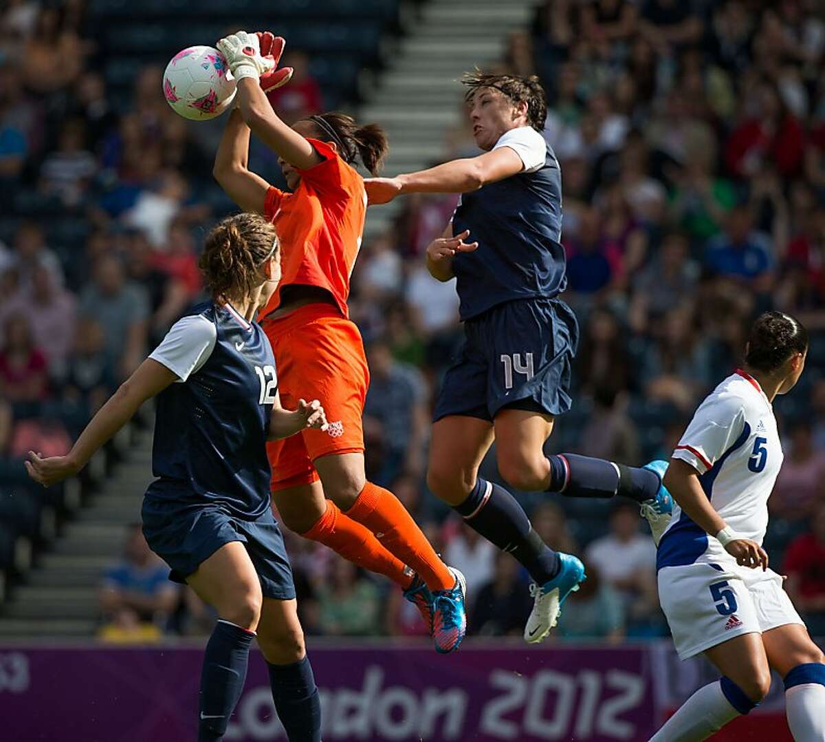 Cal's Morgan scores 2 in U.S. soccer win