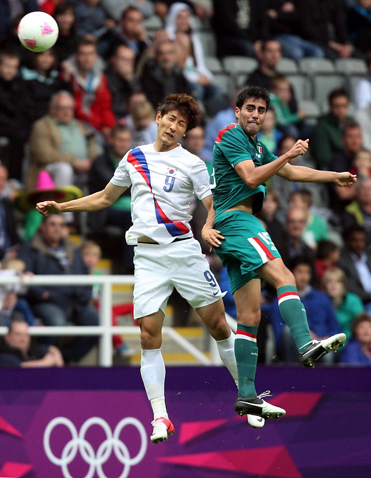 Mexico vs. South Korea Olympics soccer match