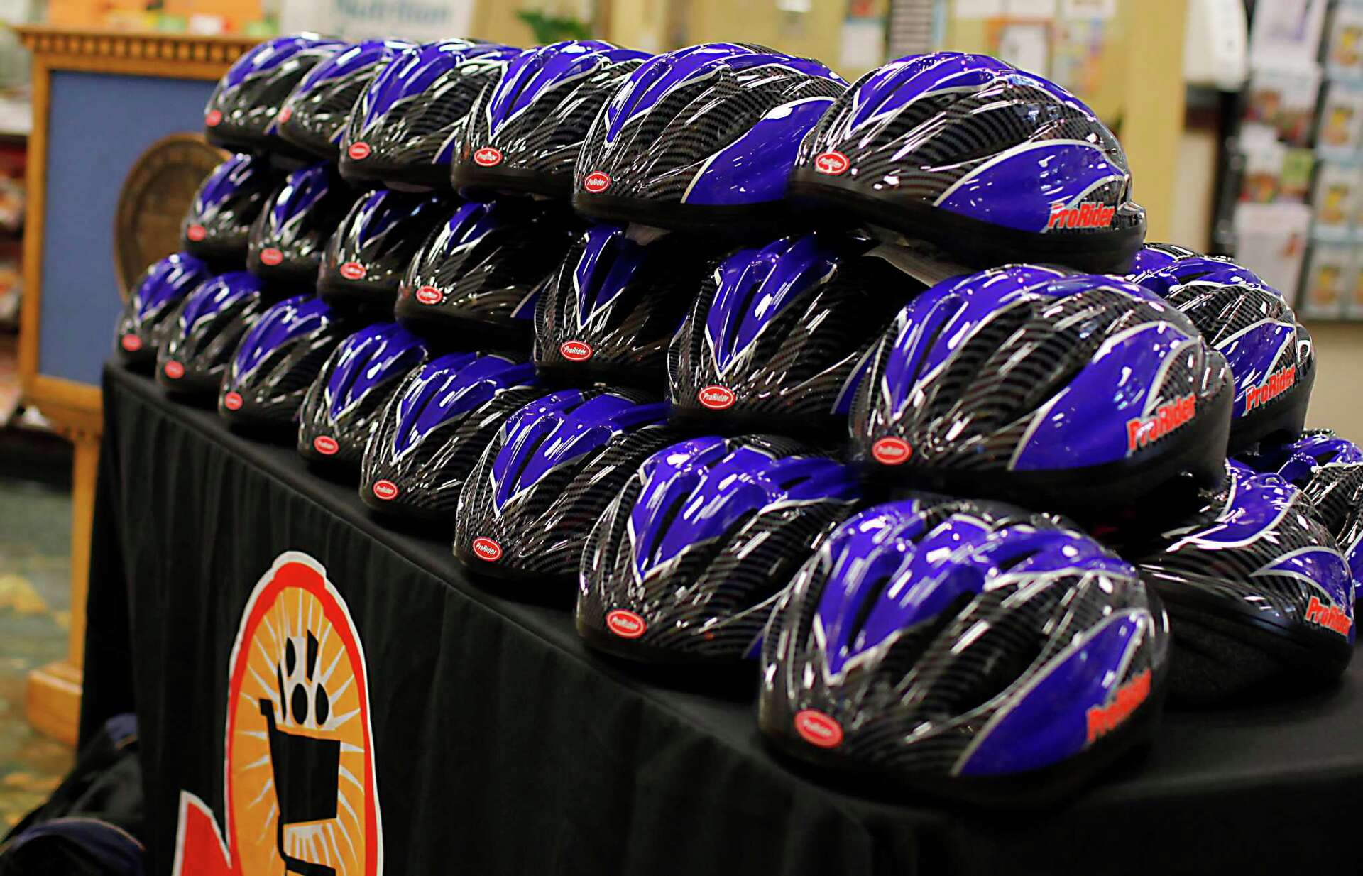 Photos: Bicycle safety starts with helmets