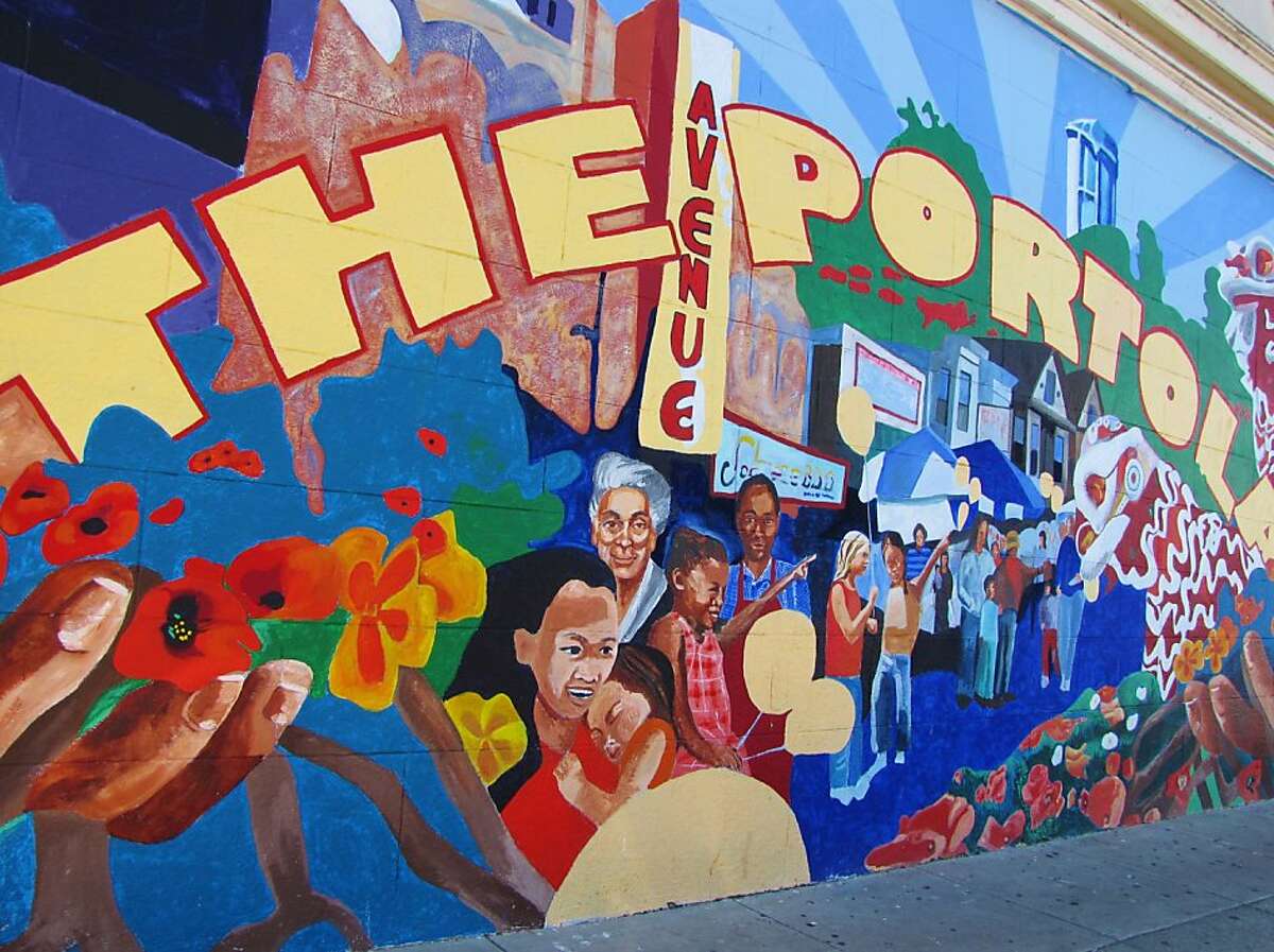 San Bruno Avenue, Portola district, S.F.