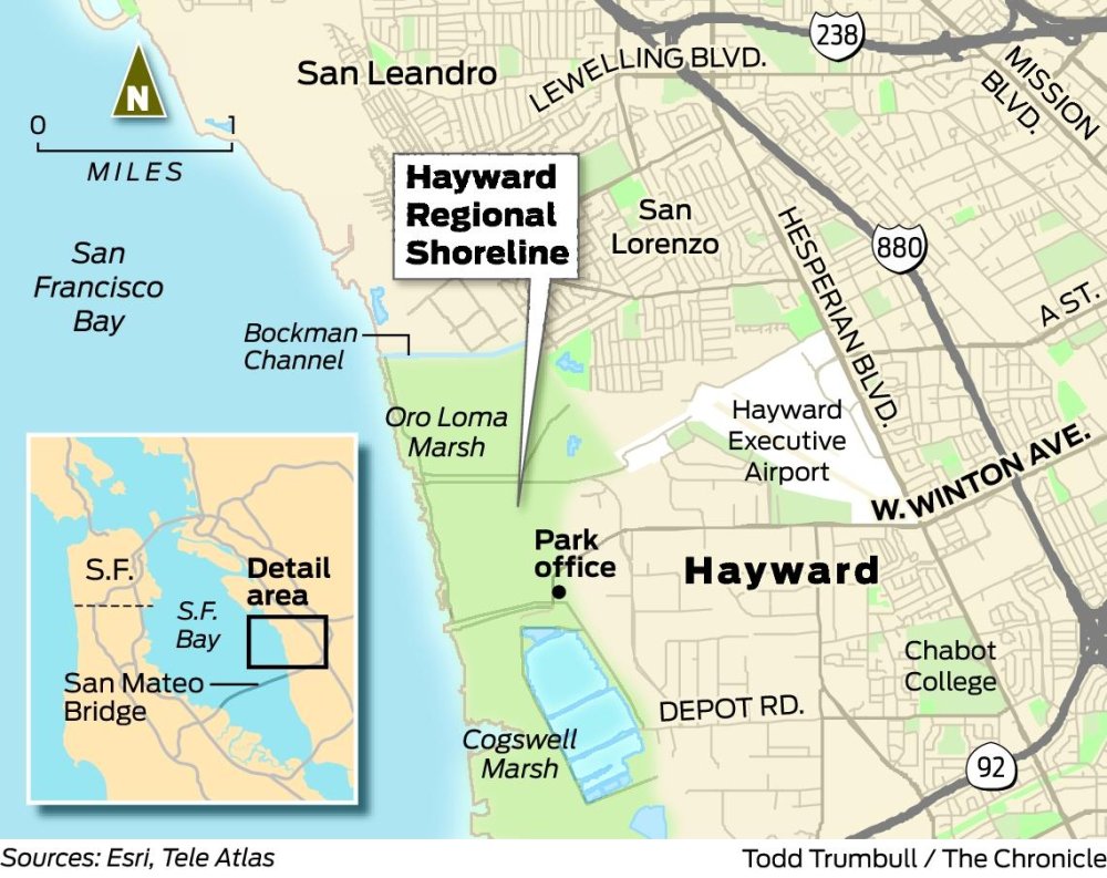 Hayward Shoreline - it's flat beautiful