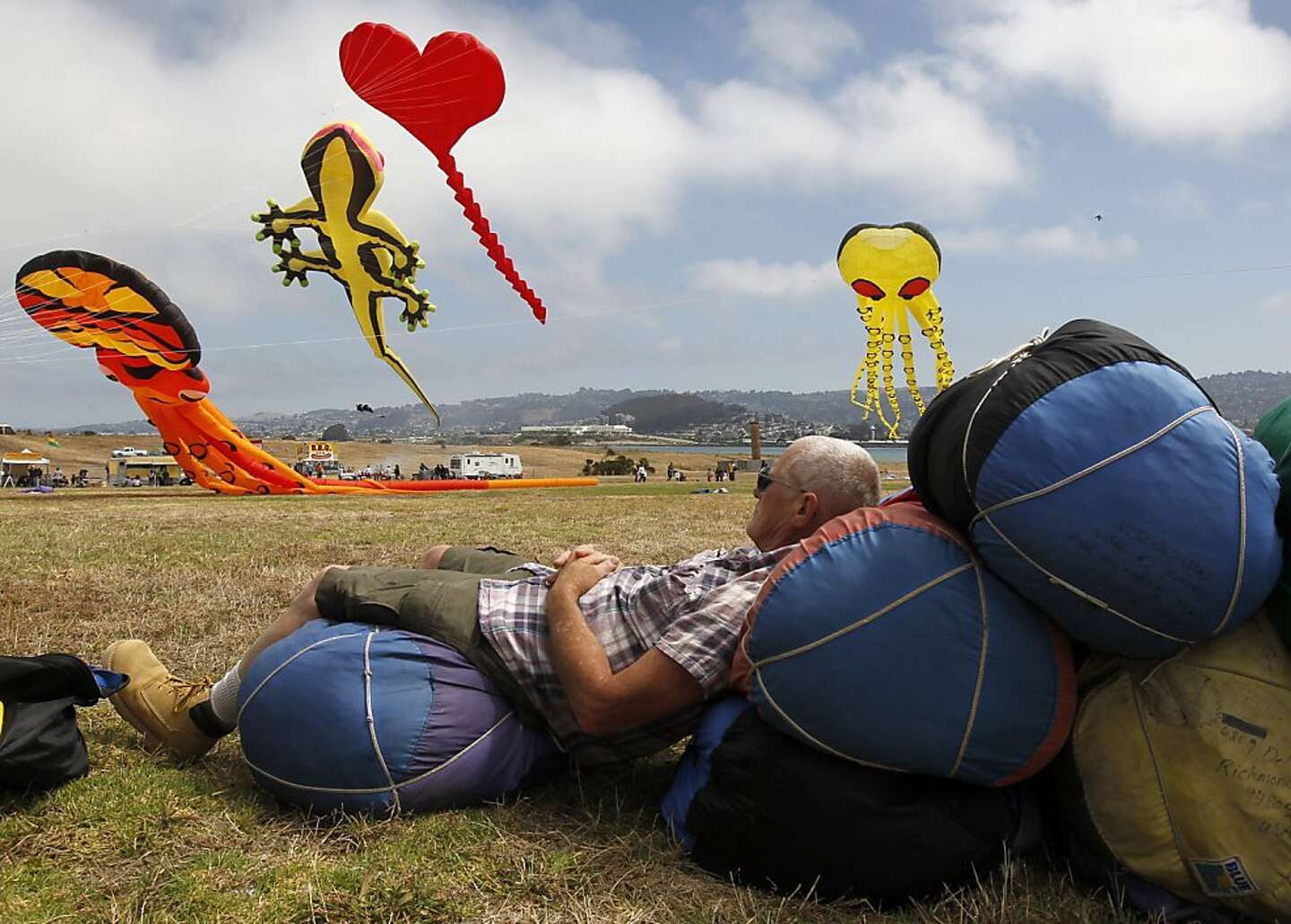 Flying high at Berkeley Kite Festival