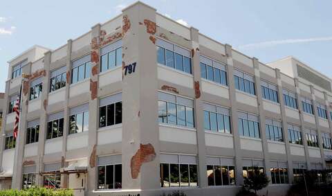 Falling facade spurs action