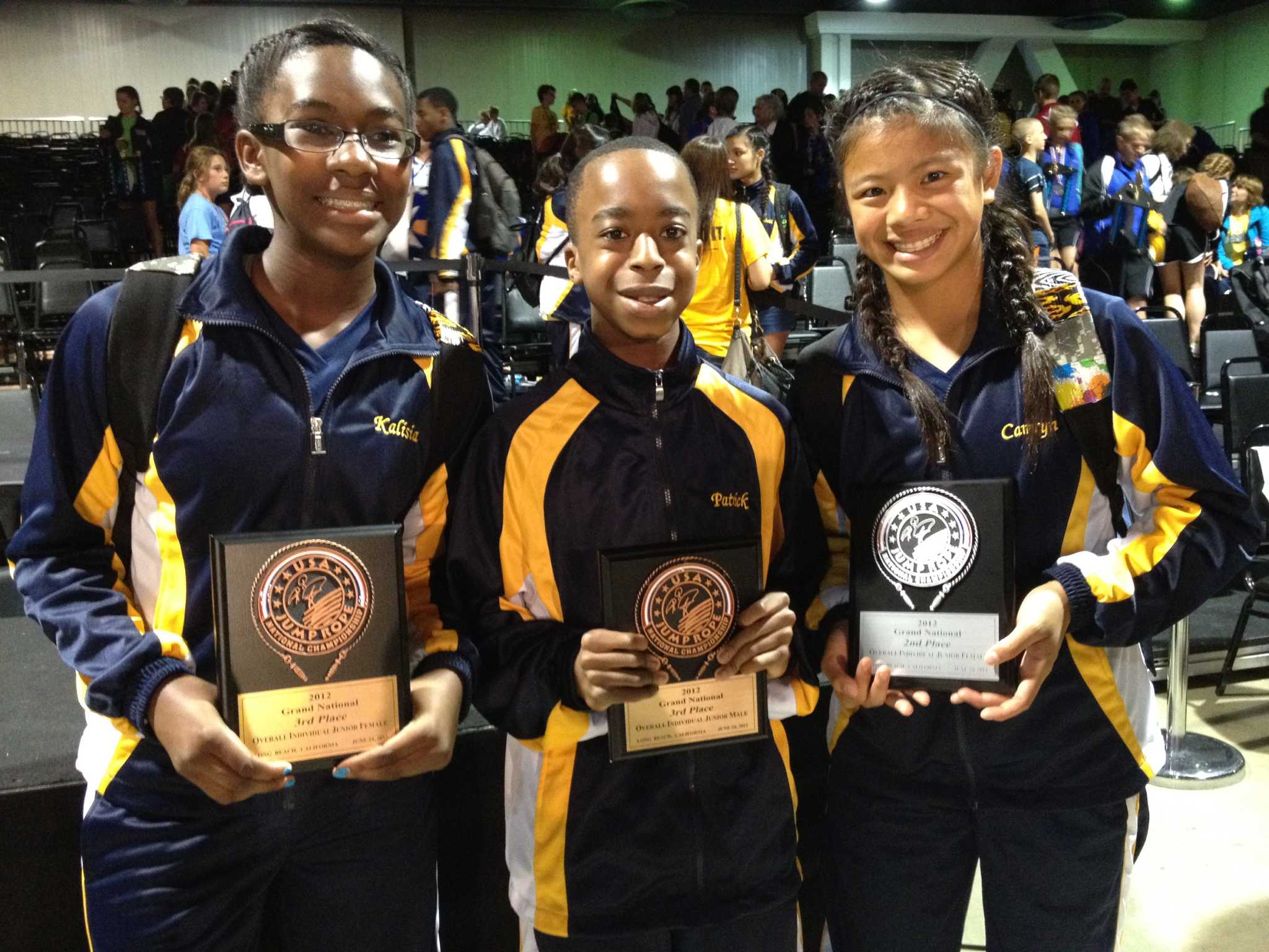 Jump-rope team wins top honors in California