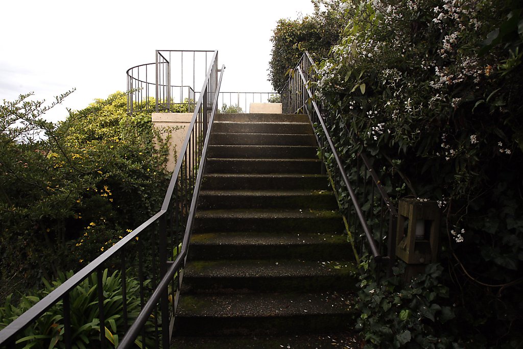 Francisco steps lead to stunning view