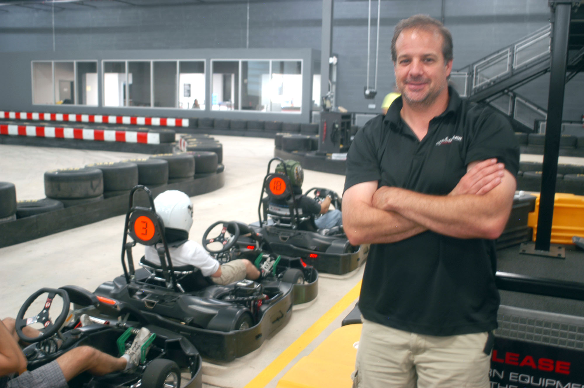 Indoor racing is right On Track in Brookfield