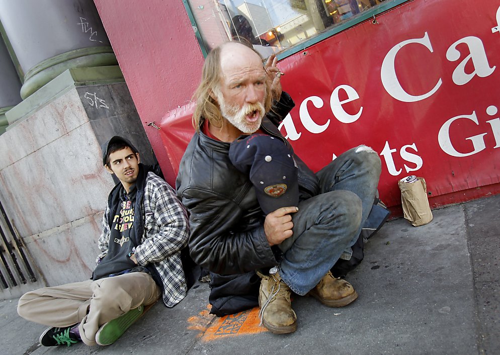 Sit/lie law primarily enforced in Haight