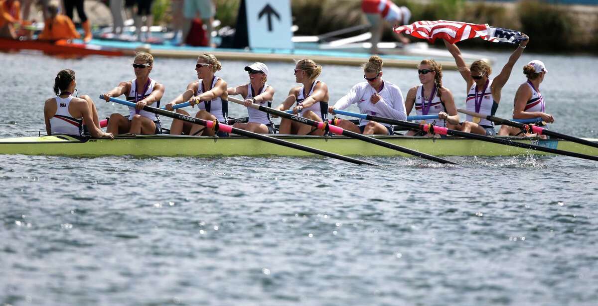Yale's Ritzel, U.S. women's eight win Olympic gold