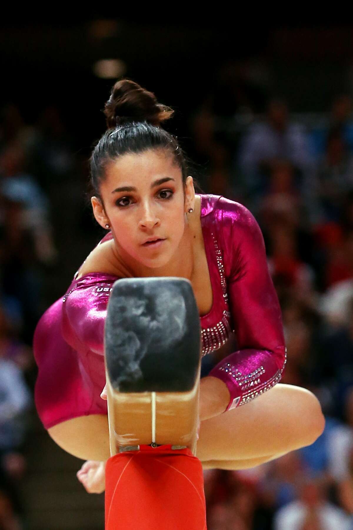 Aly Raisman asked out on a date by an Oakland Raider