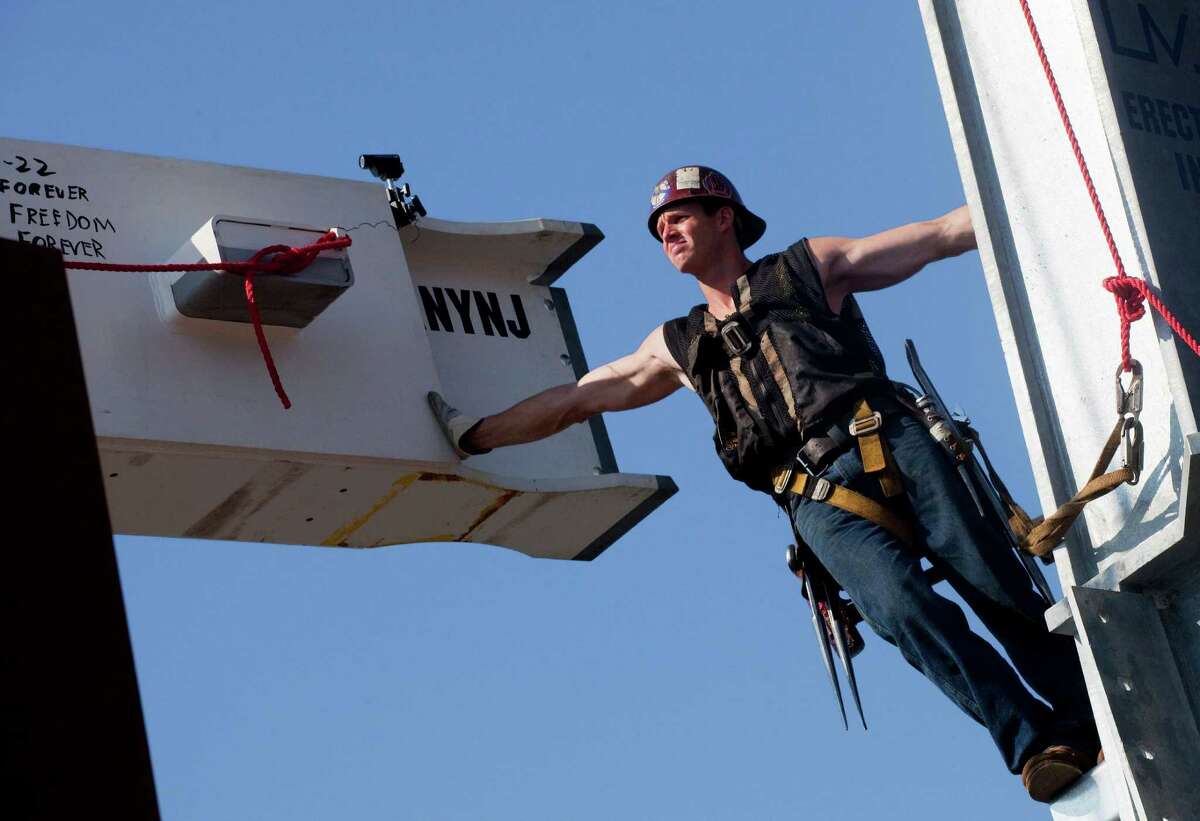 Signed WTC beam in place
