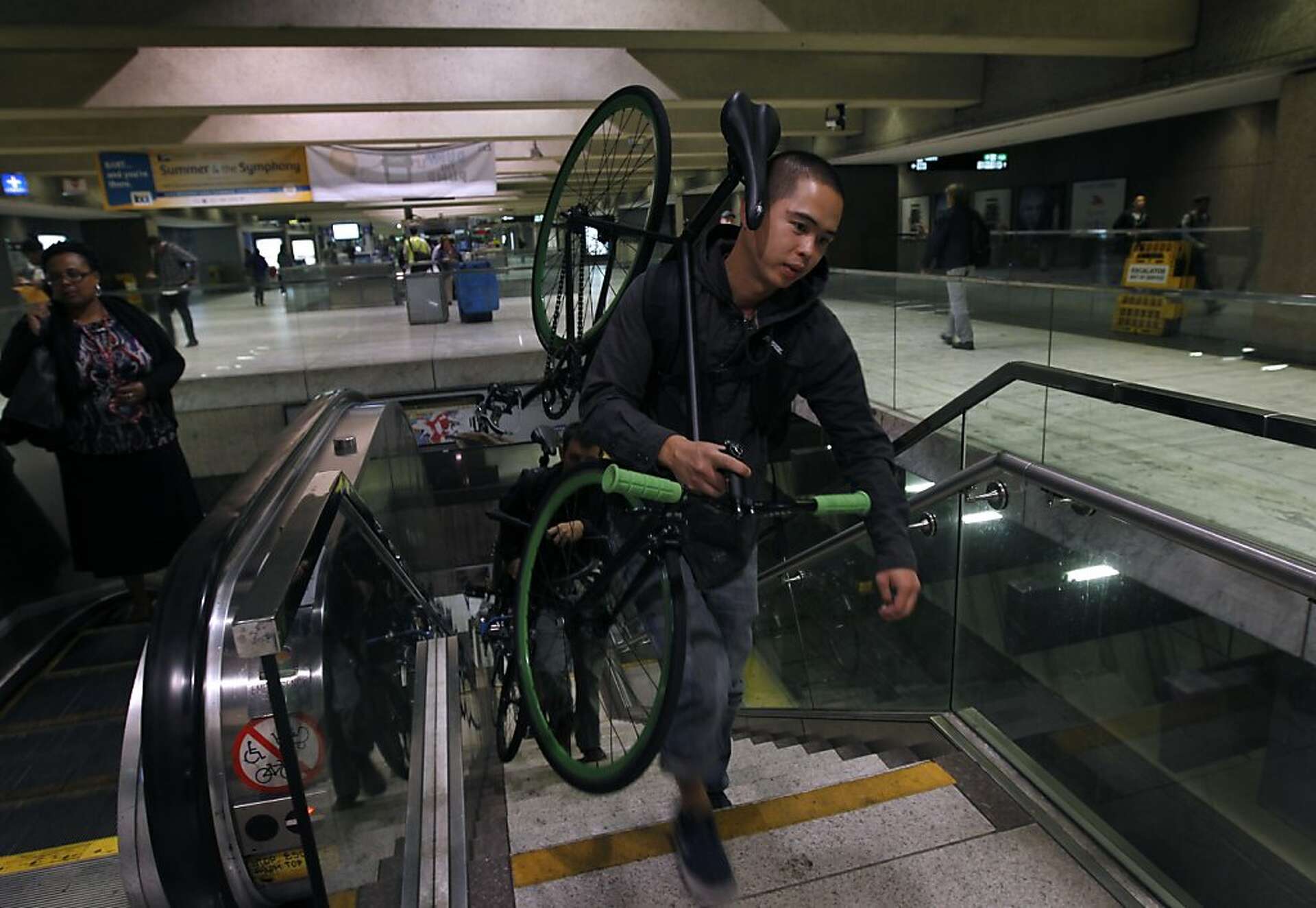 BART to test all-day access for bicycles
