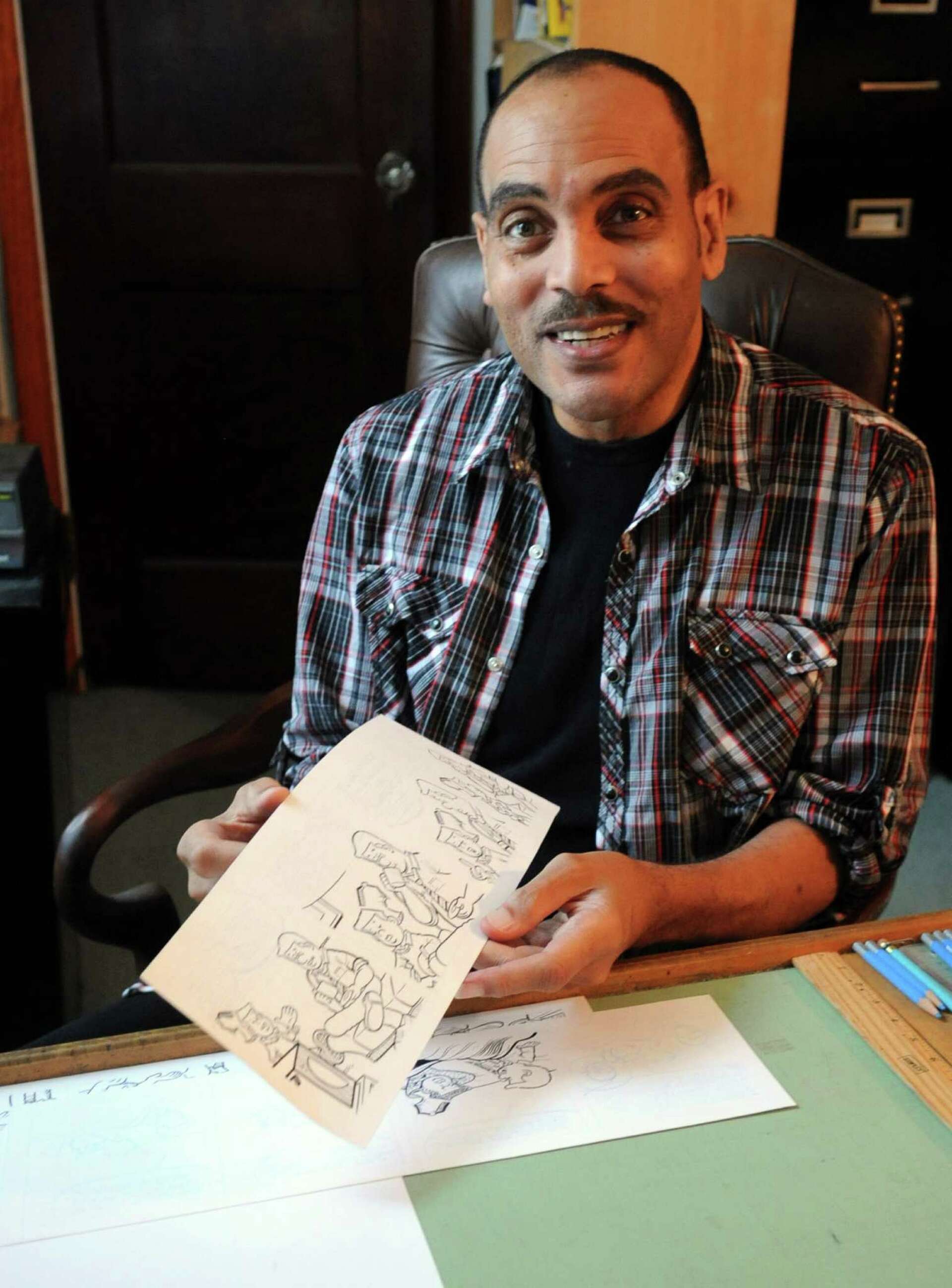 Creator of 'Curtis' traces road to Stamford