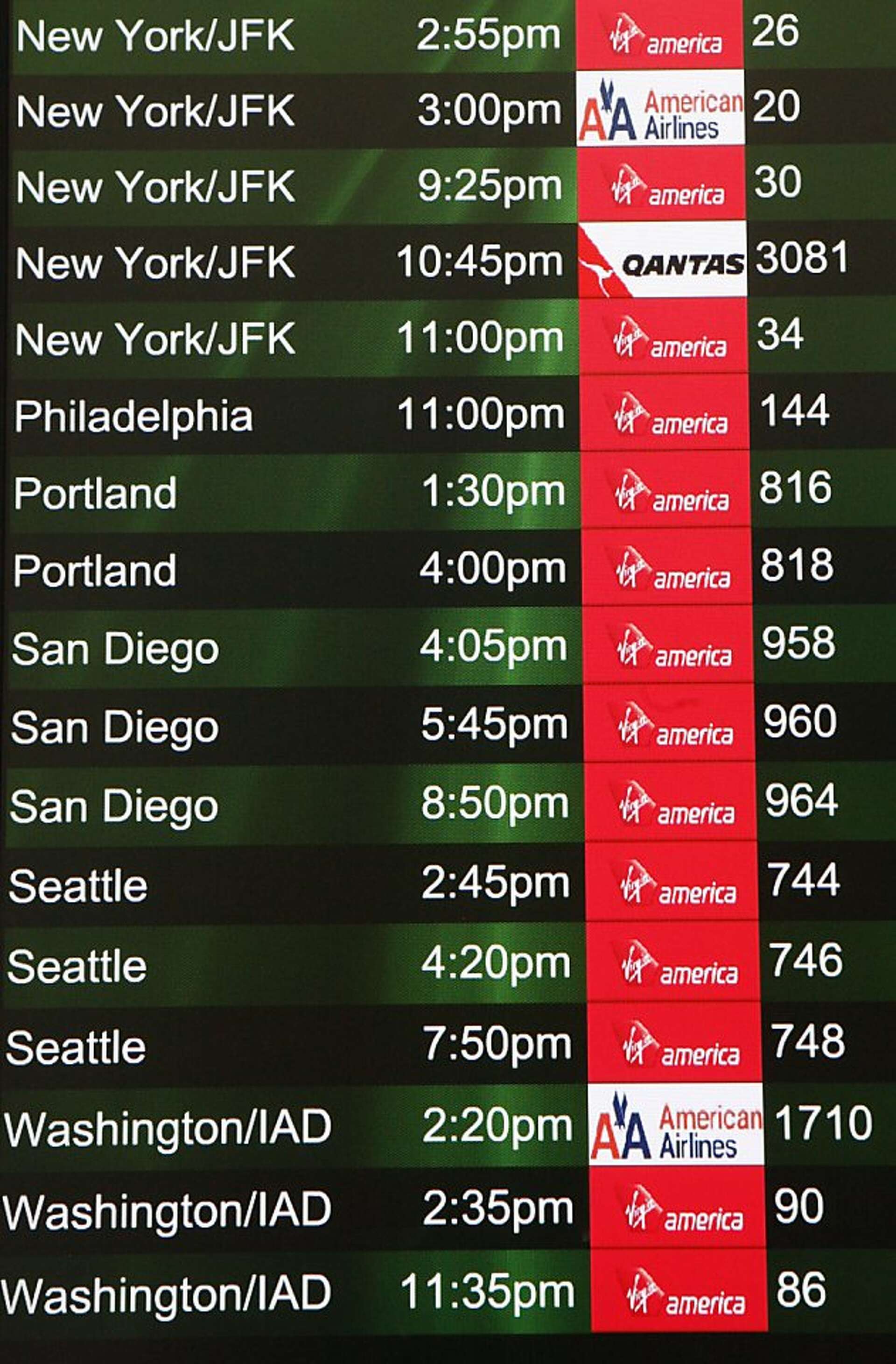 Virgin America a hit, but losing money