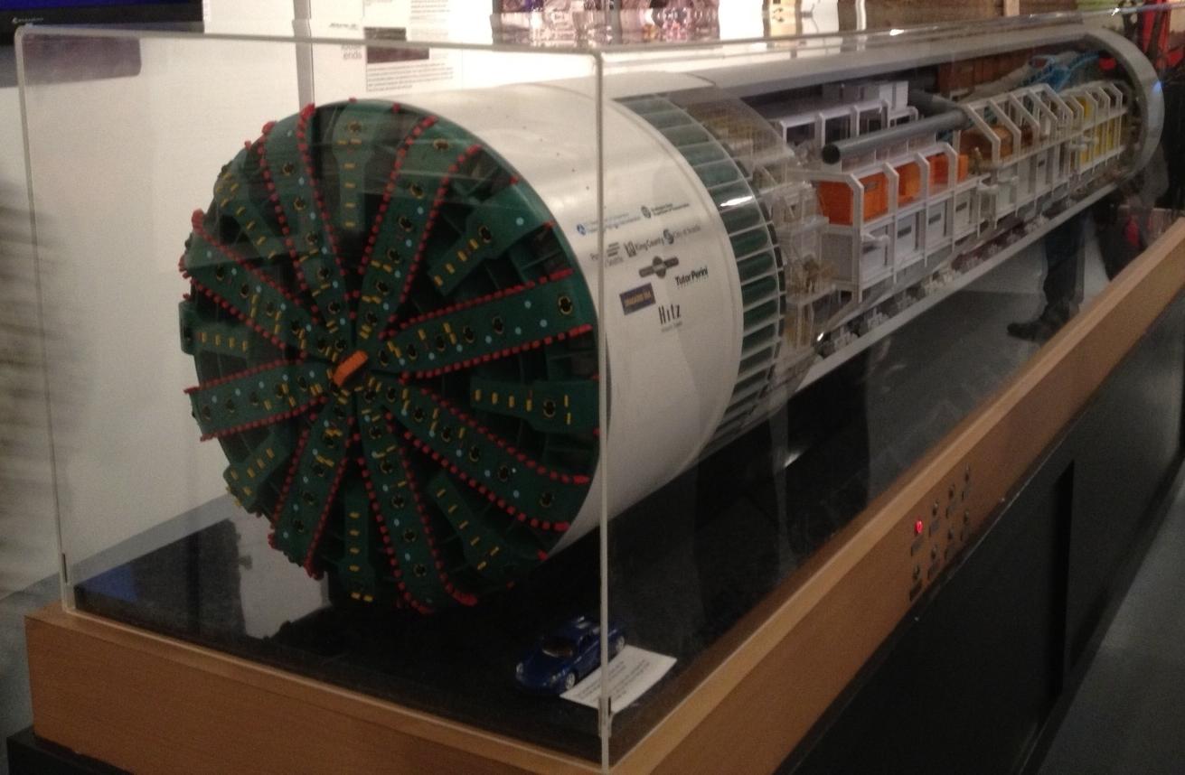 Play with WSDOT's toy tunneling machine