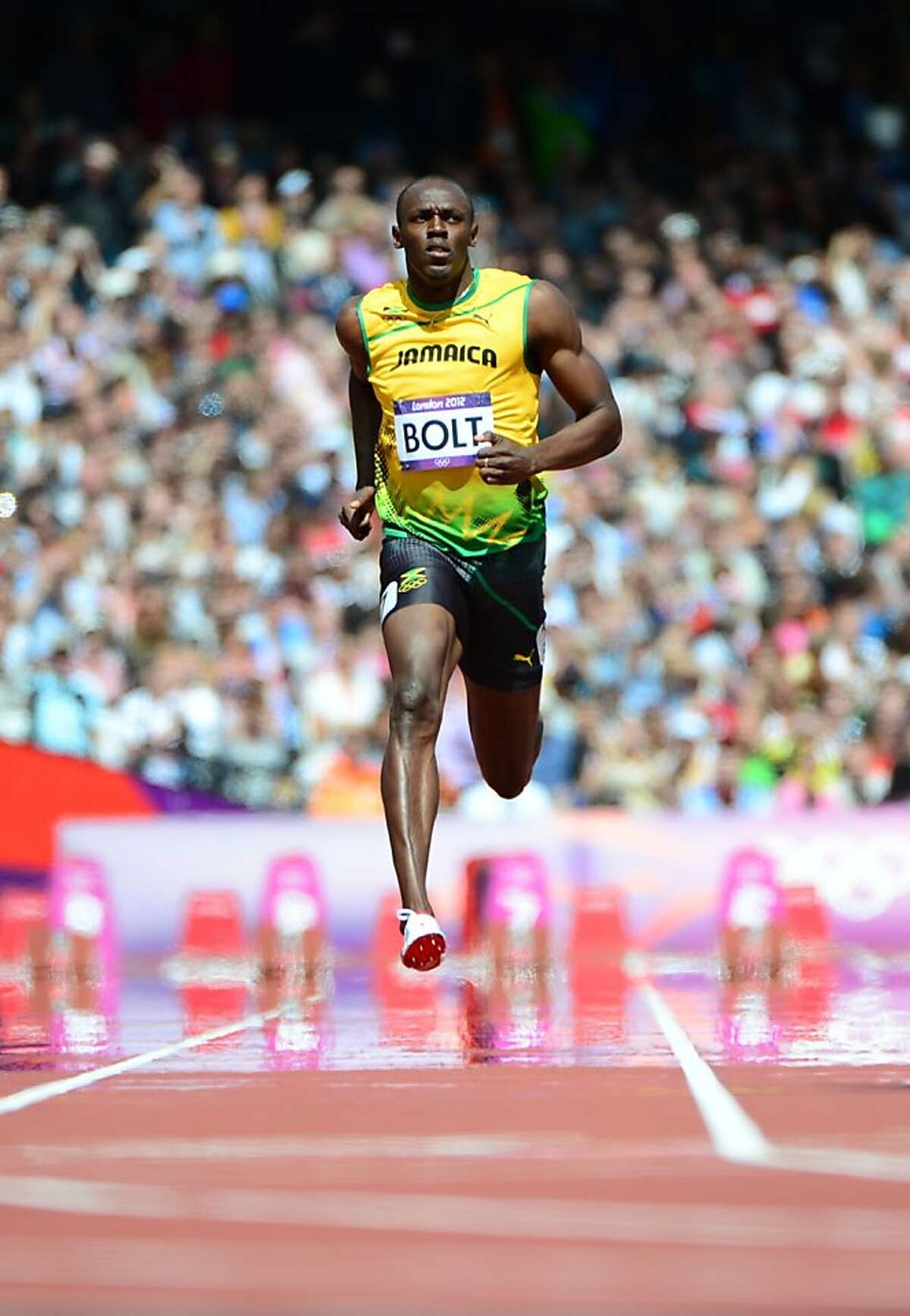 World's fastest man, Games' biggest star