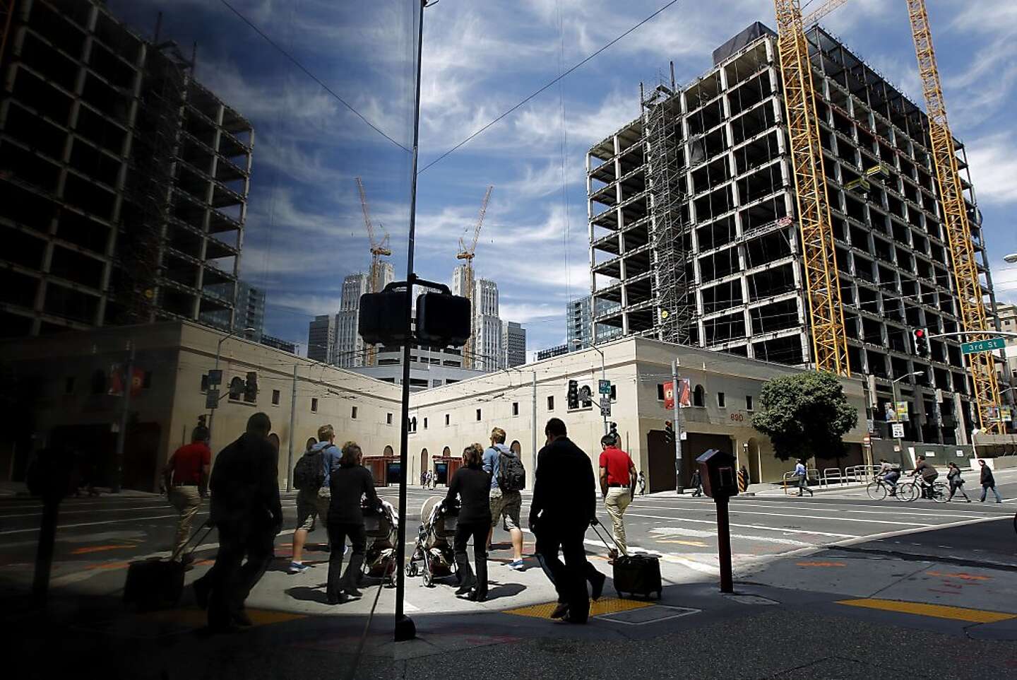 Glass towers could be awkward S.F. fit
