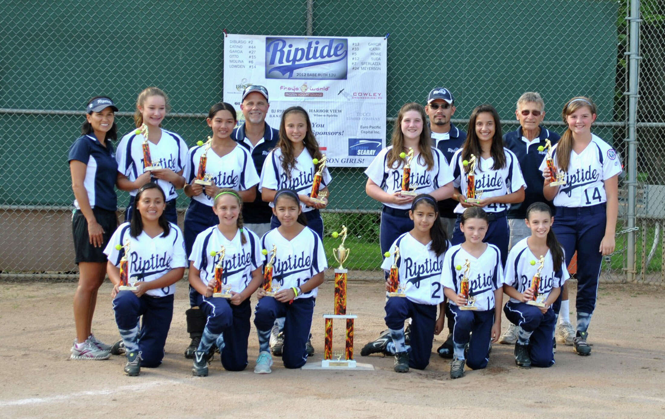 Norwalk Riptide 12u wins Fairfield County Fastpitch League title