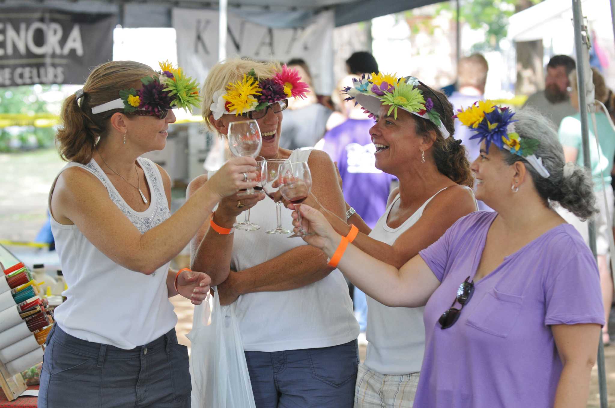 Photos: Galloping Grapes wine event