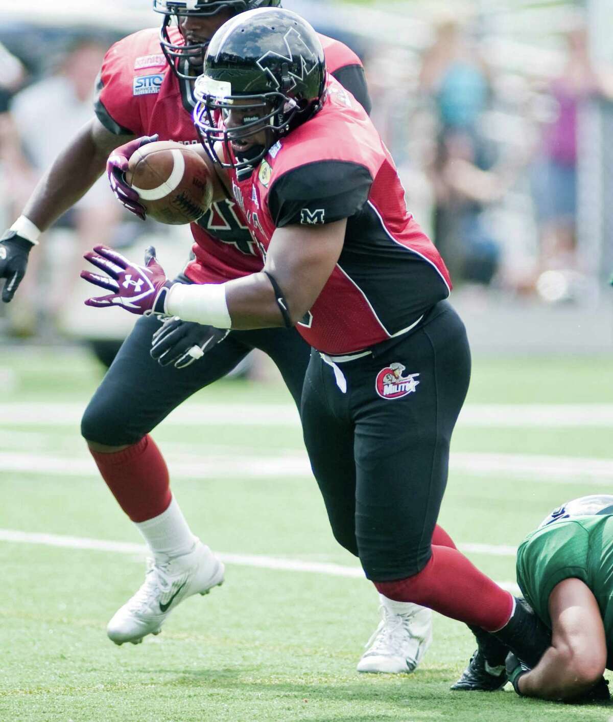 Militia dominate Spartans