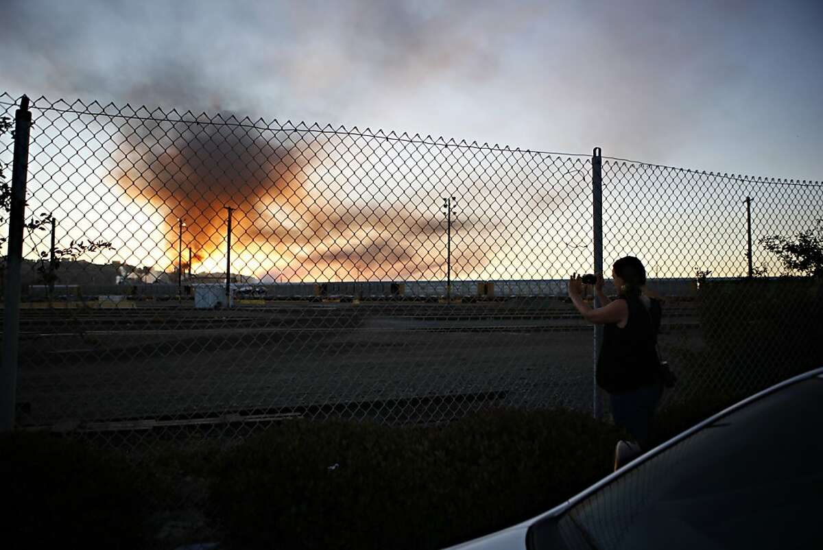 Fire at Chevron refinery in Richmond