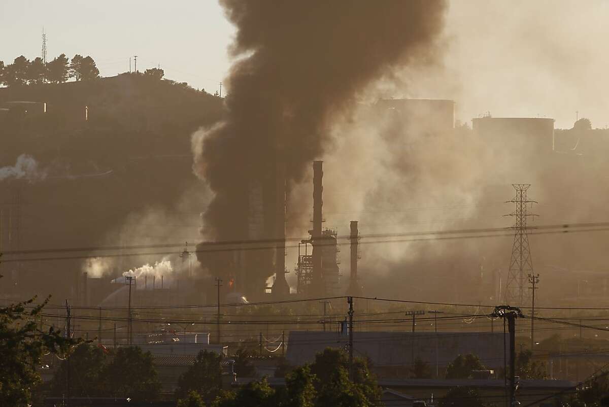 Fire at Chevron refinery in Richmond