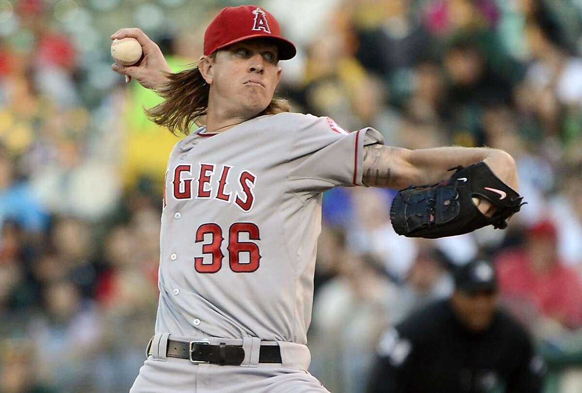 Angels' Weaver gets best of A's