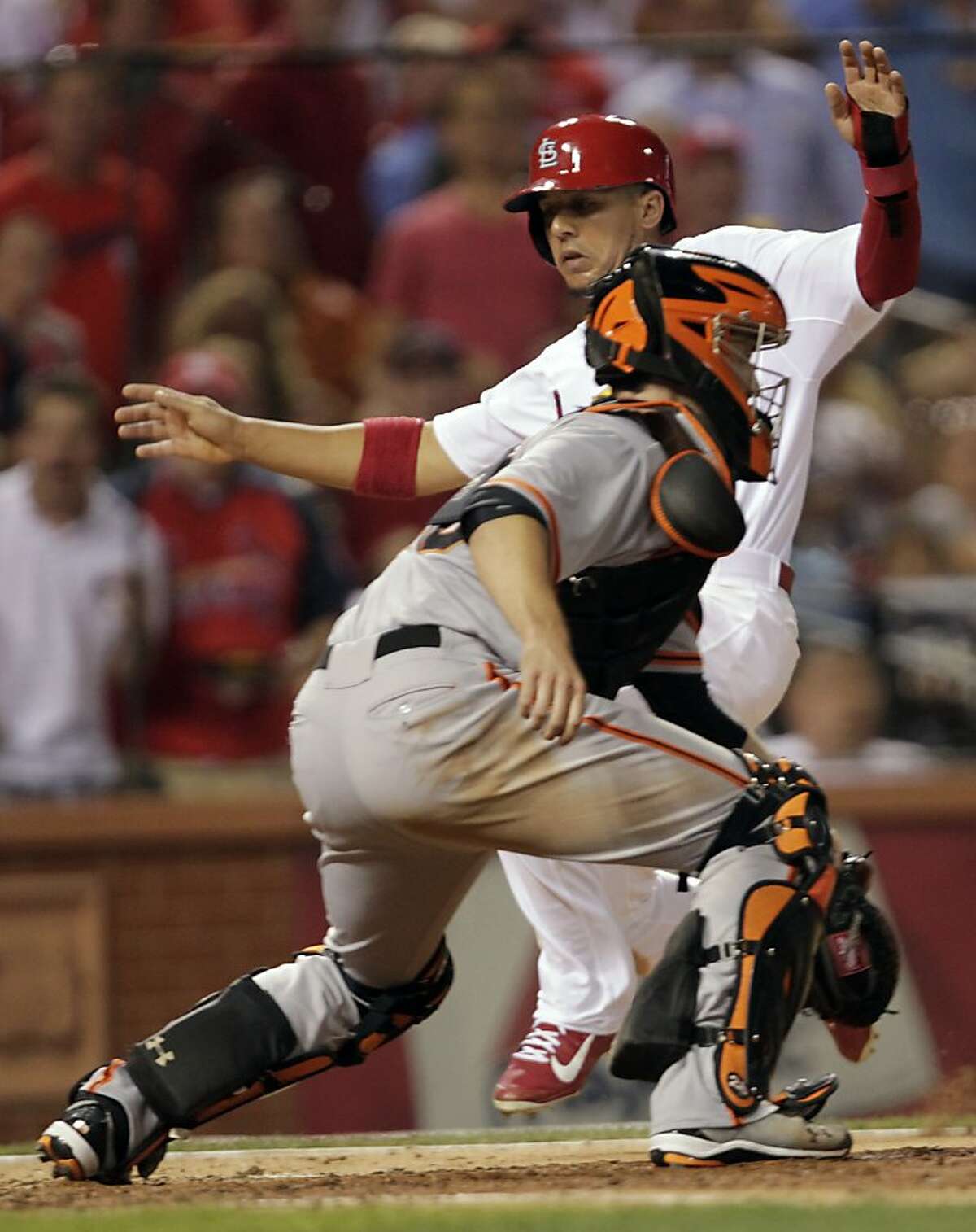Giants' offense and Cain have off night