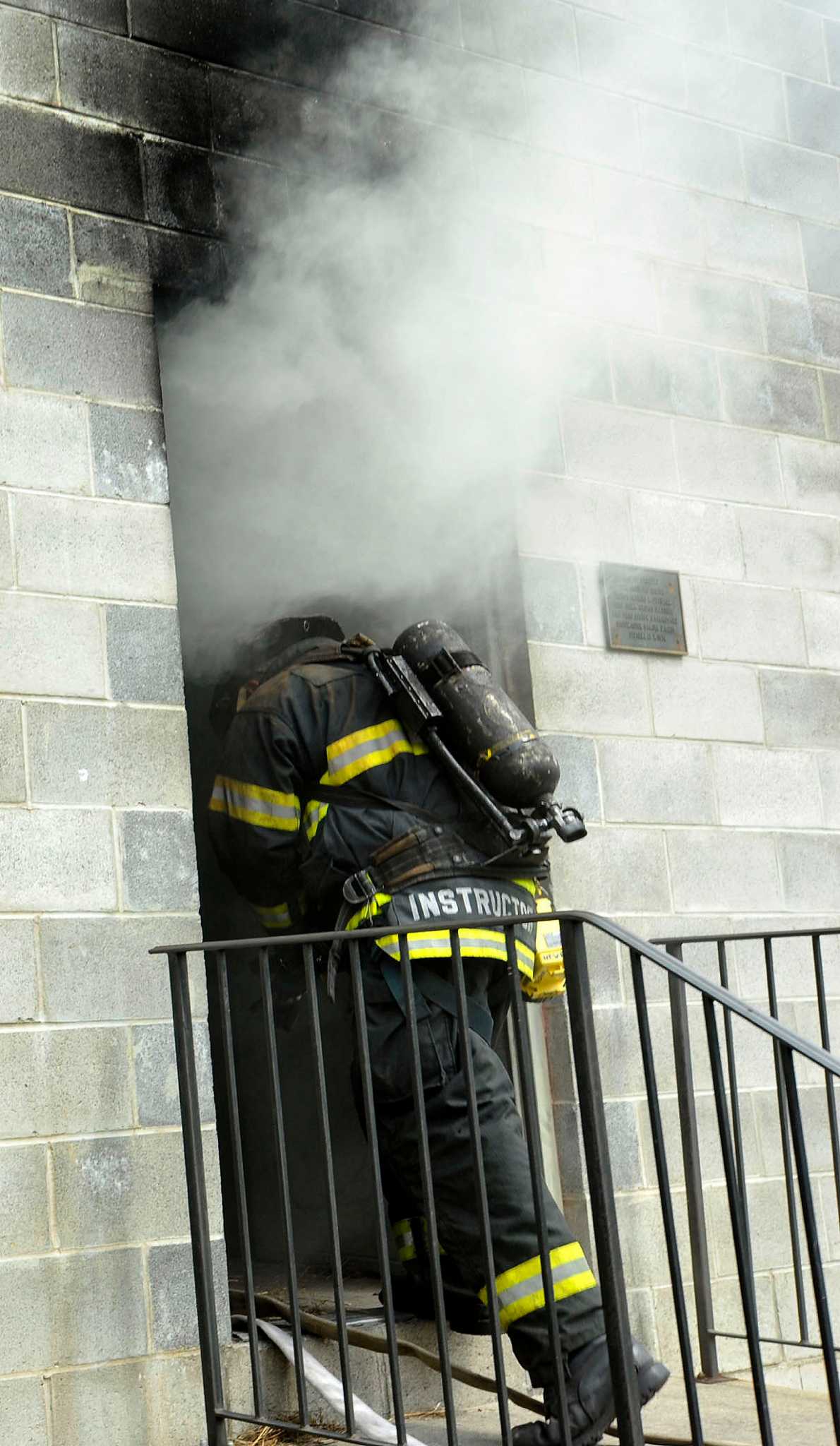 Firefighters saving firefighters