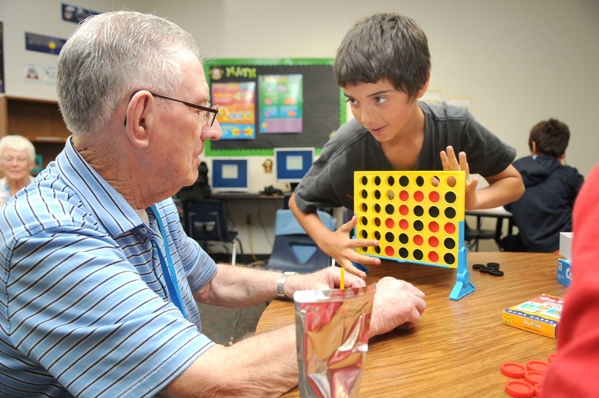 Seniors, students unite to bridge generation gap