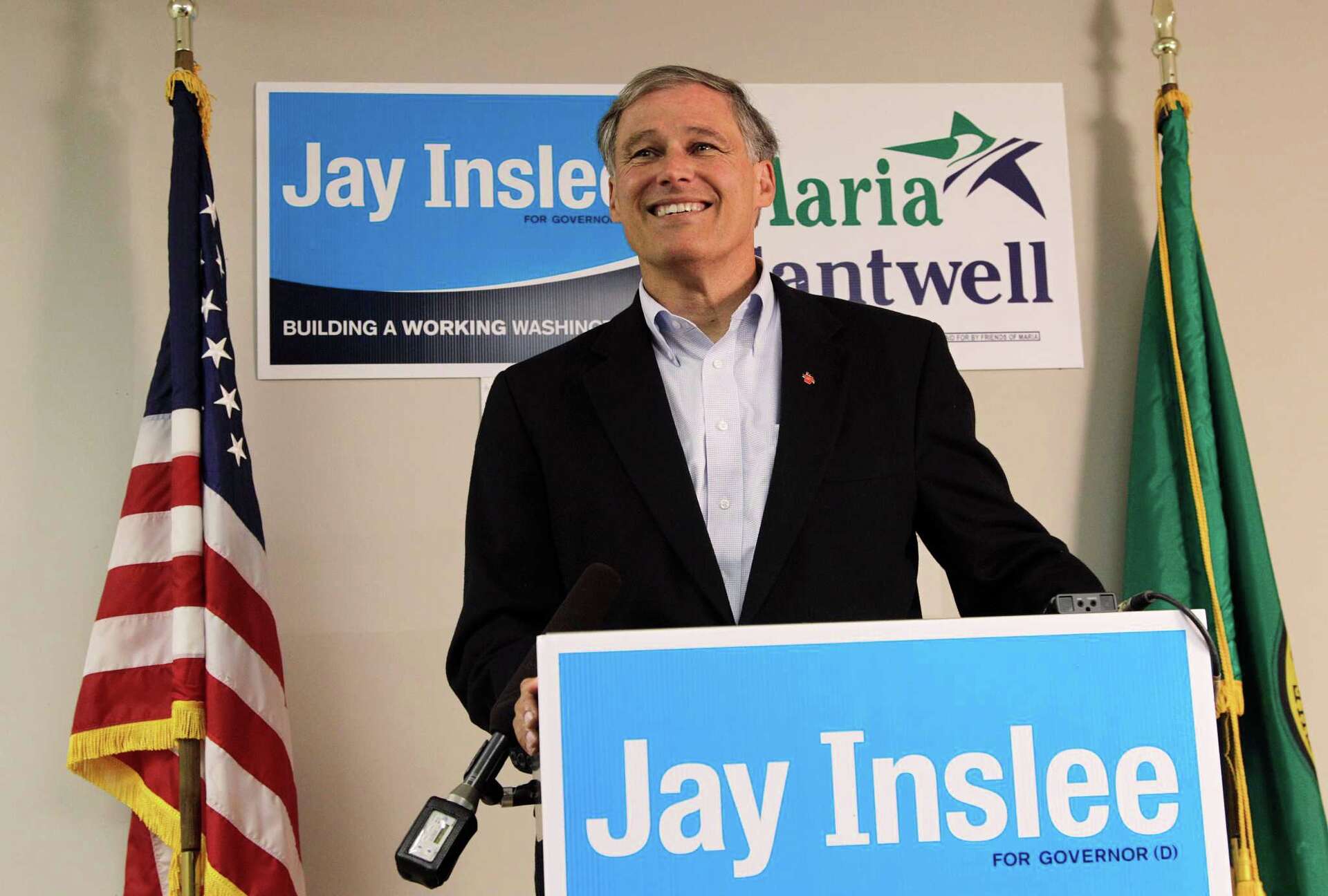 Jay Inslee, big in King County, faces McKenna in November