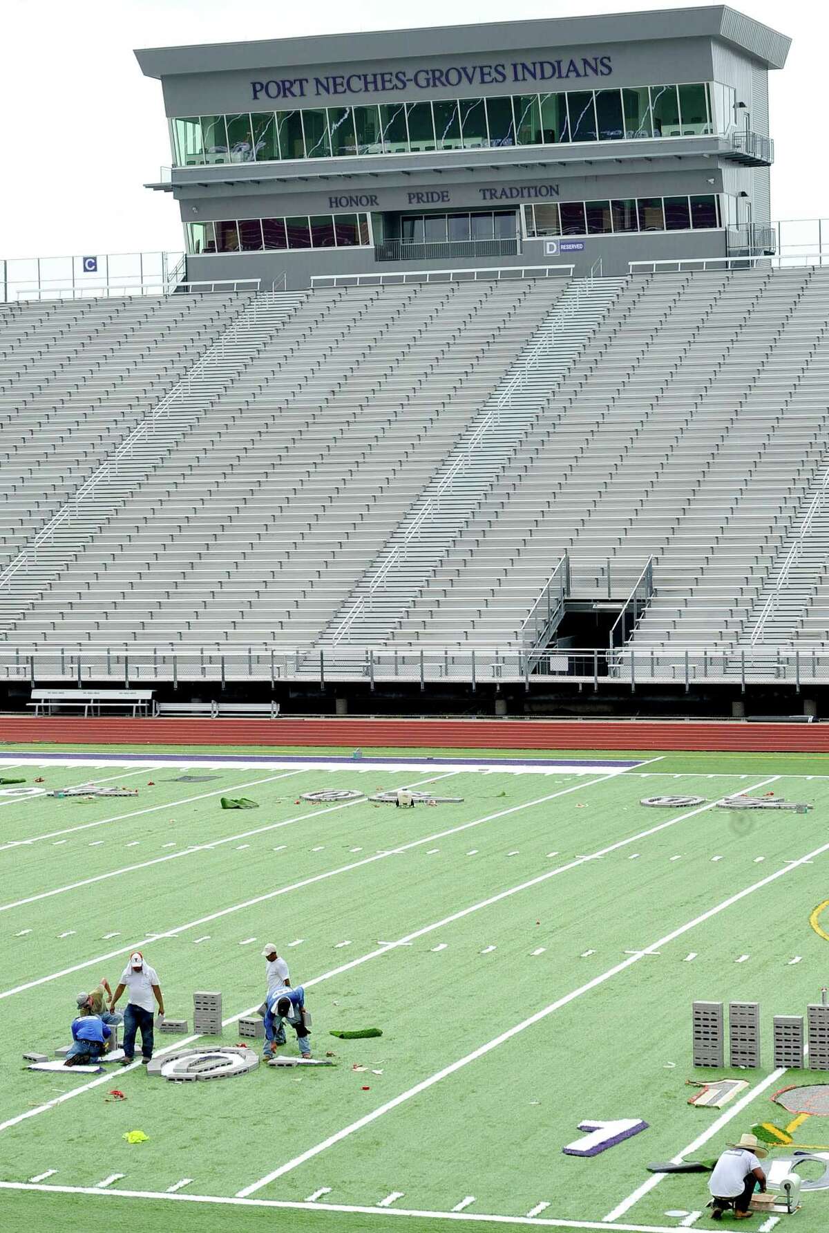 Southeast Texas schools await finished construction on sports facilities