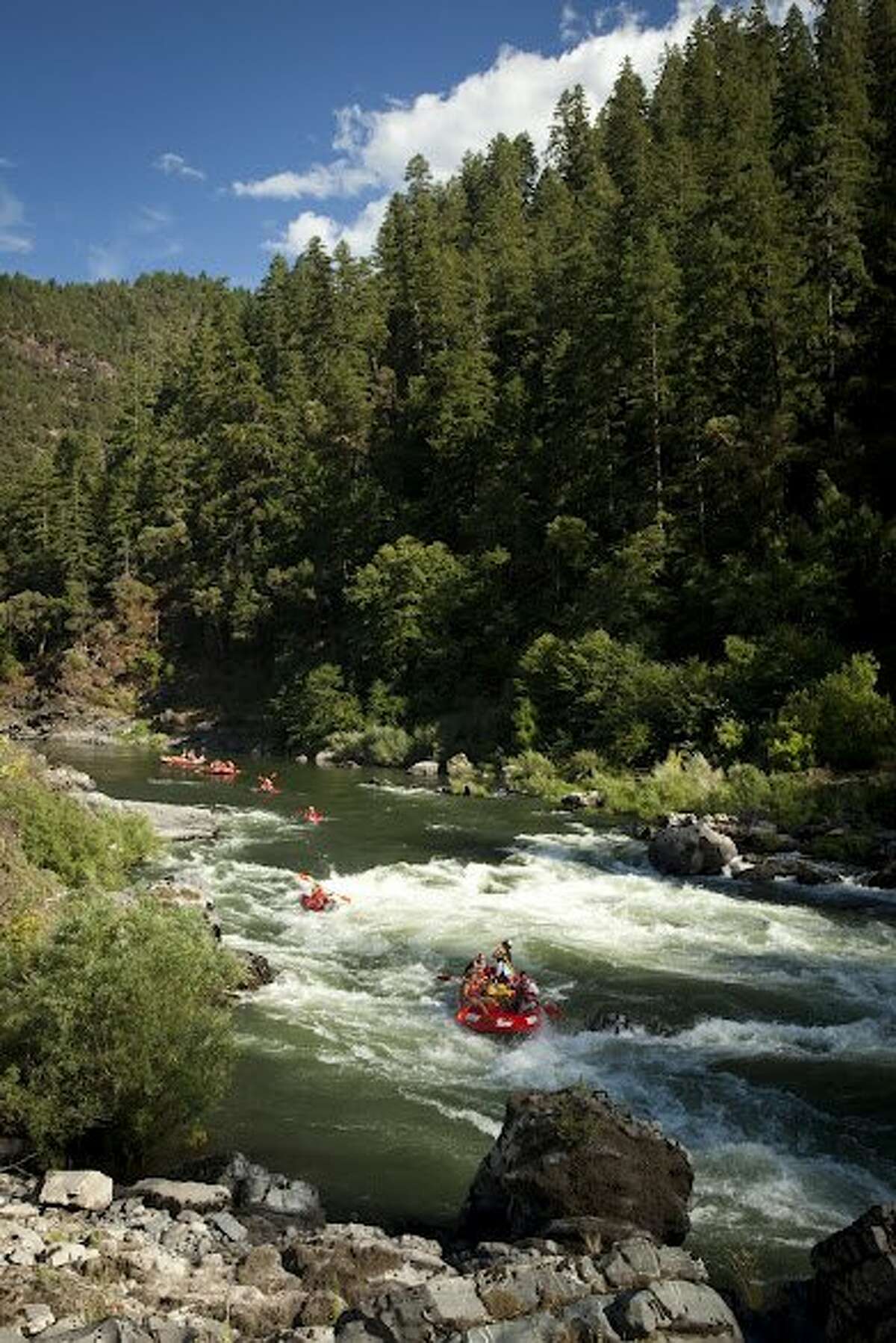 River rafting trips a big splash at any age