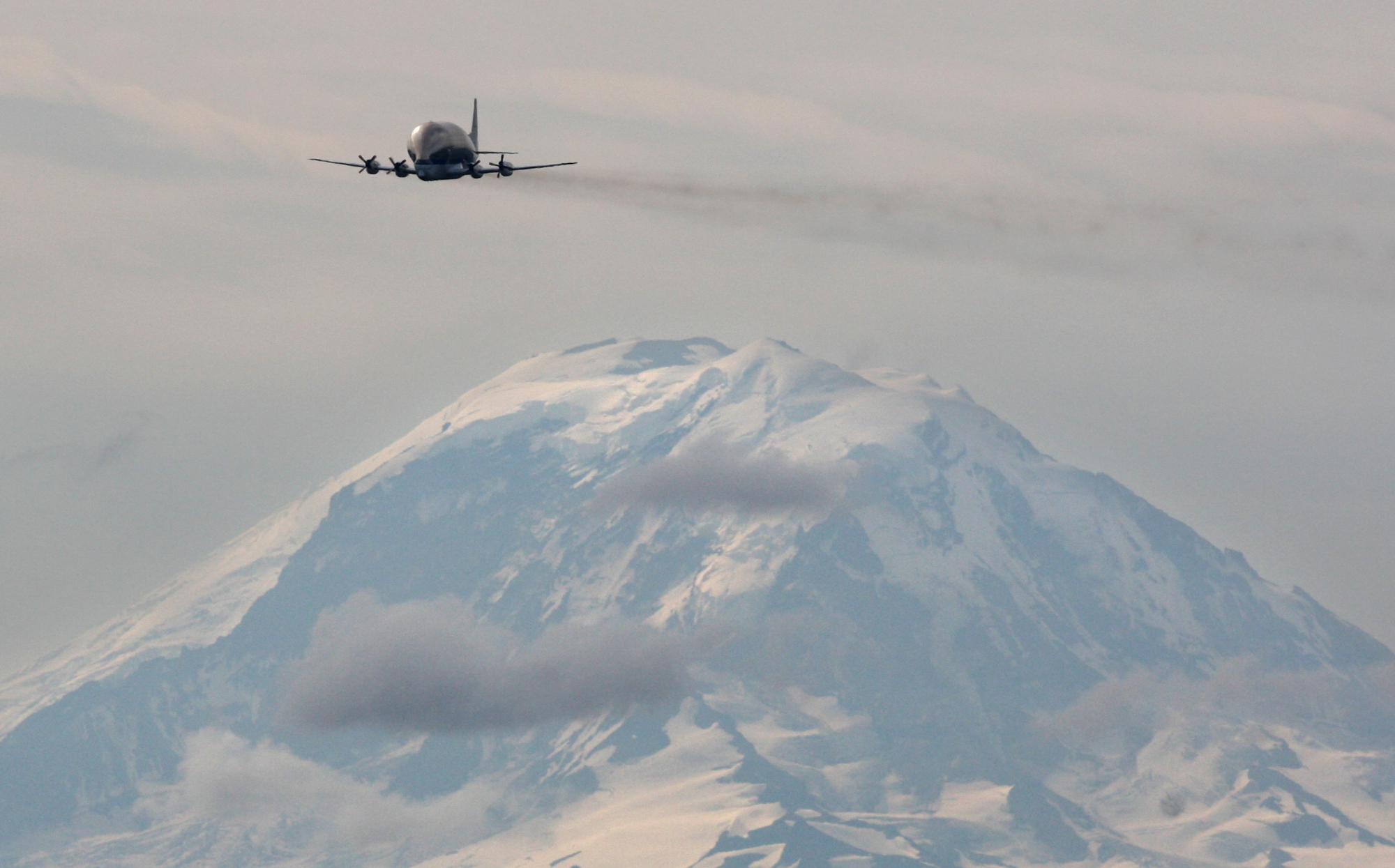 Last big space shuttle trainer section arrives in Seattle - seattlepi.com