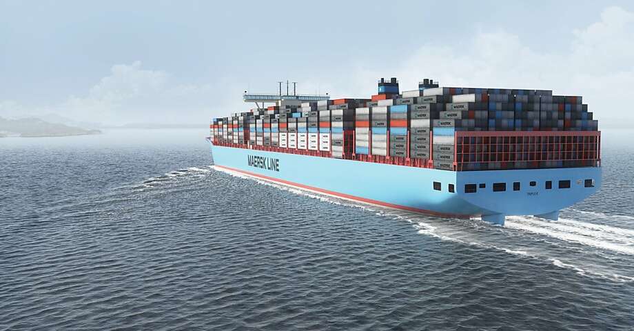 Maersk's new fleet raises fuel efficiency - SFGate