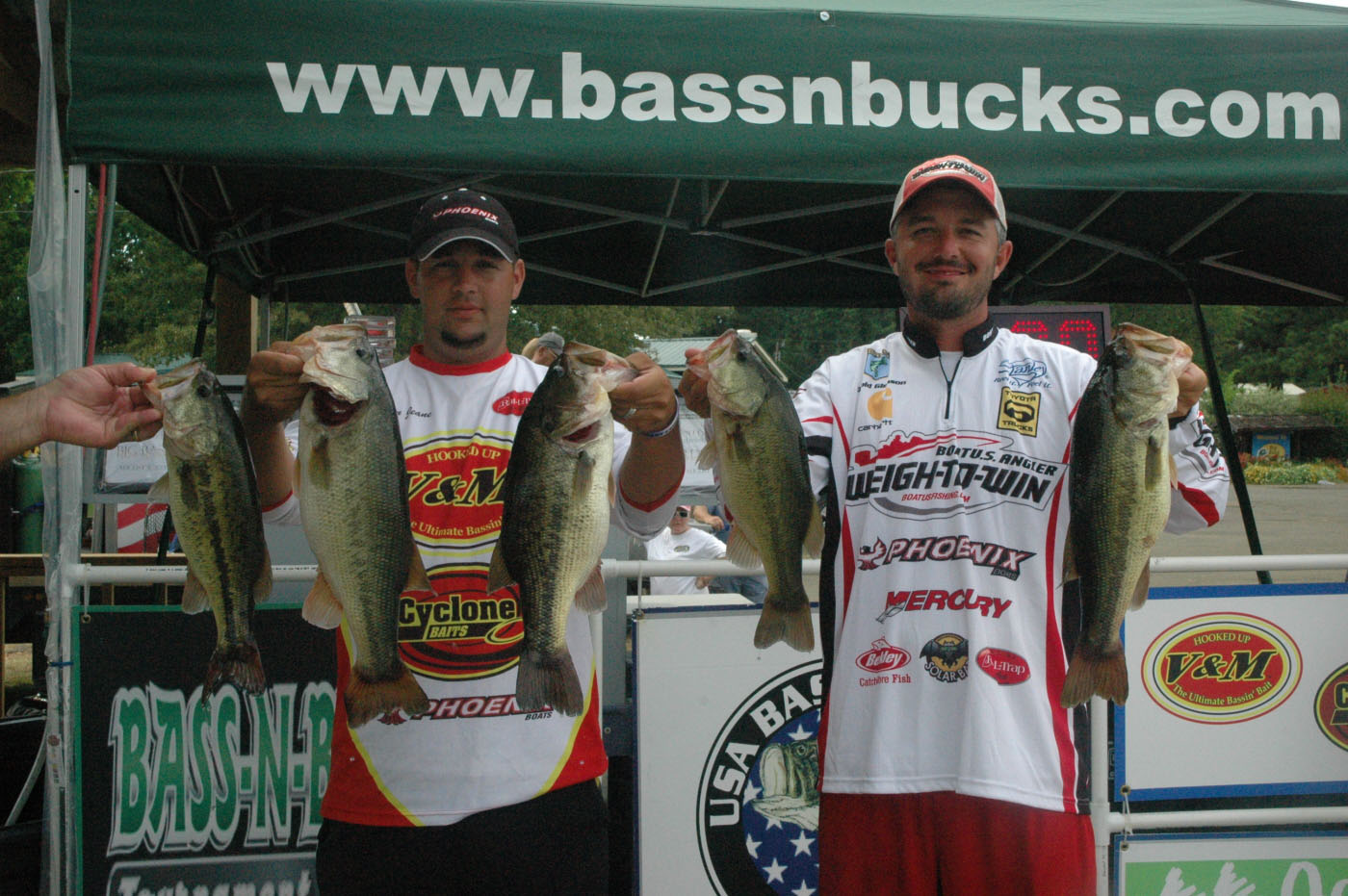 See the winners of the Bass 'N Bucks Finale