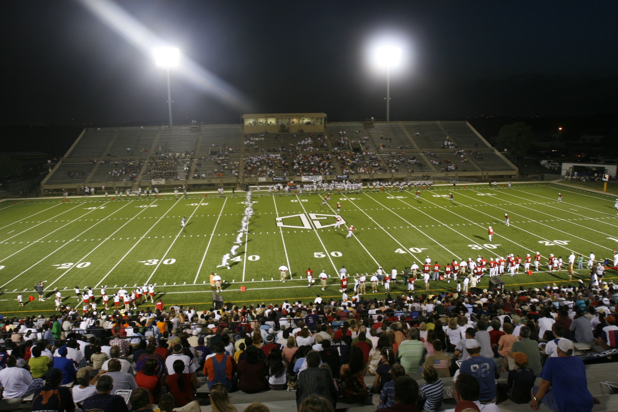 Largest Texas stadiums