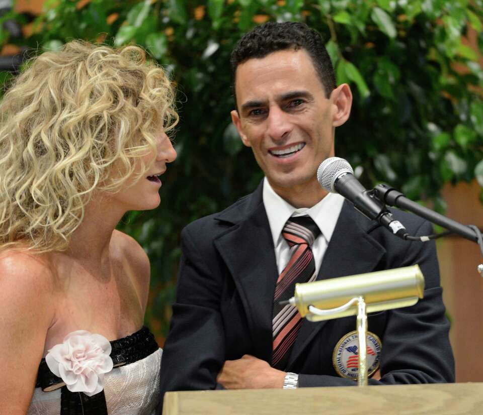 Velazquez emotional at Hall of Fame induction