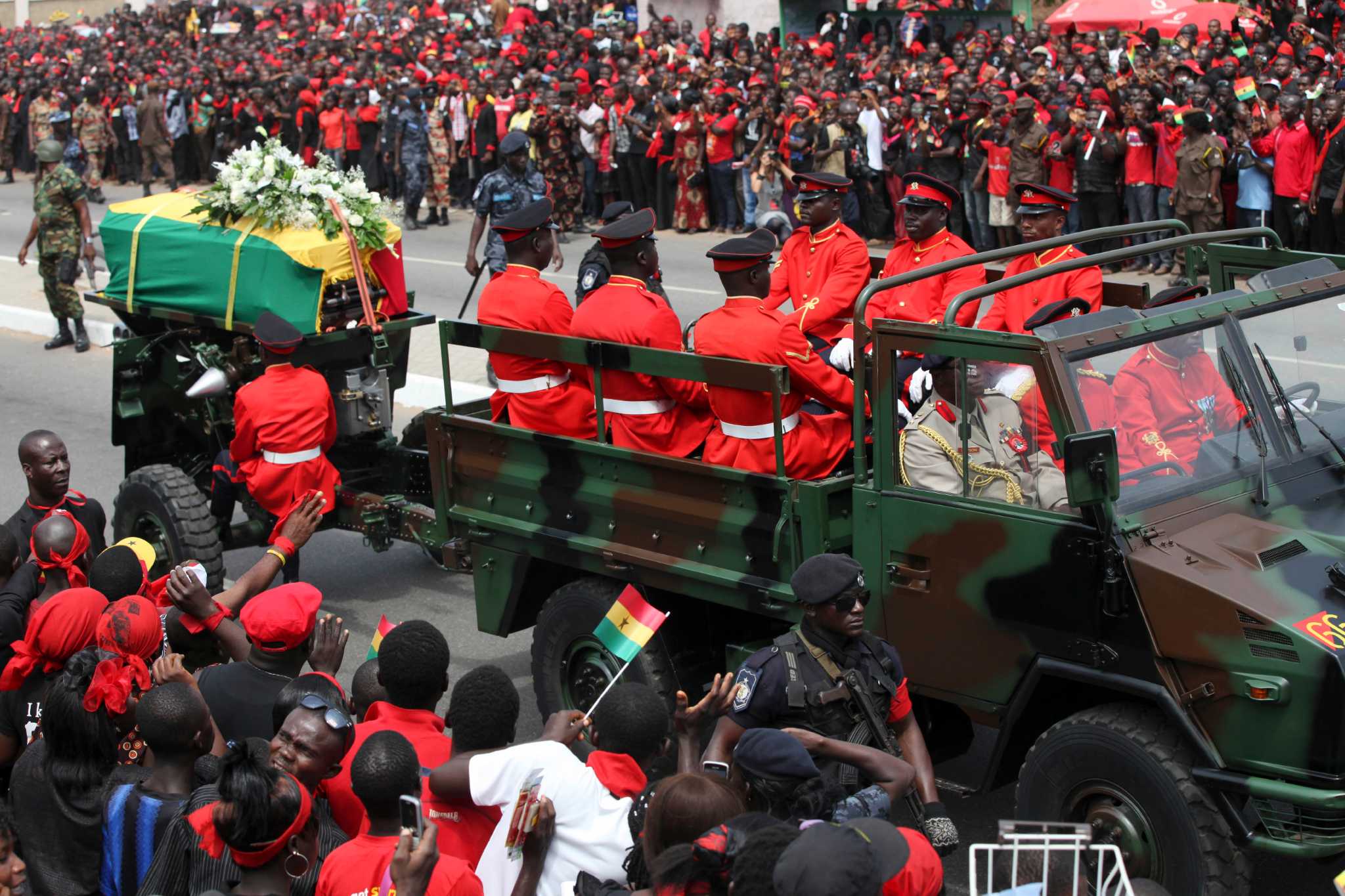 Funeral for Ghanaian president