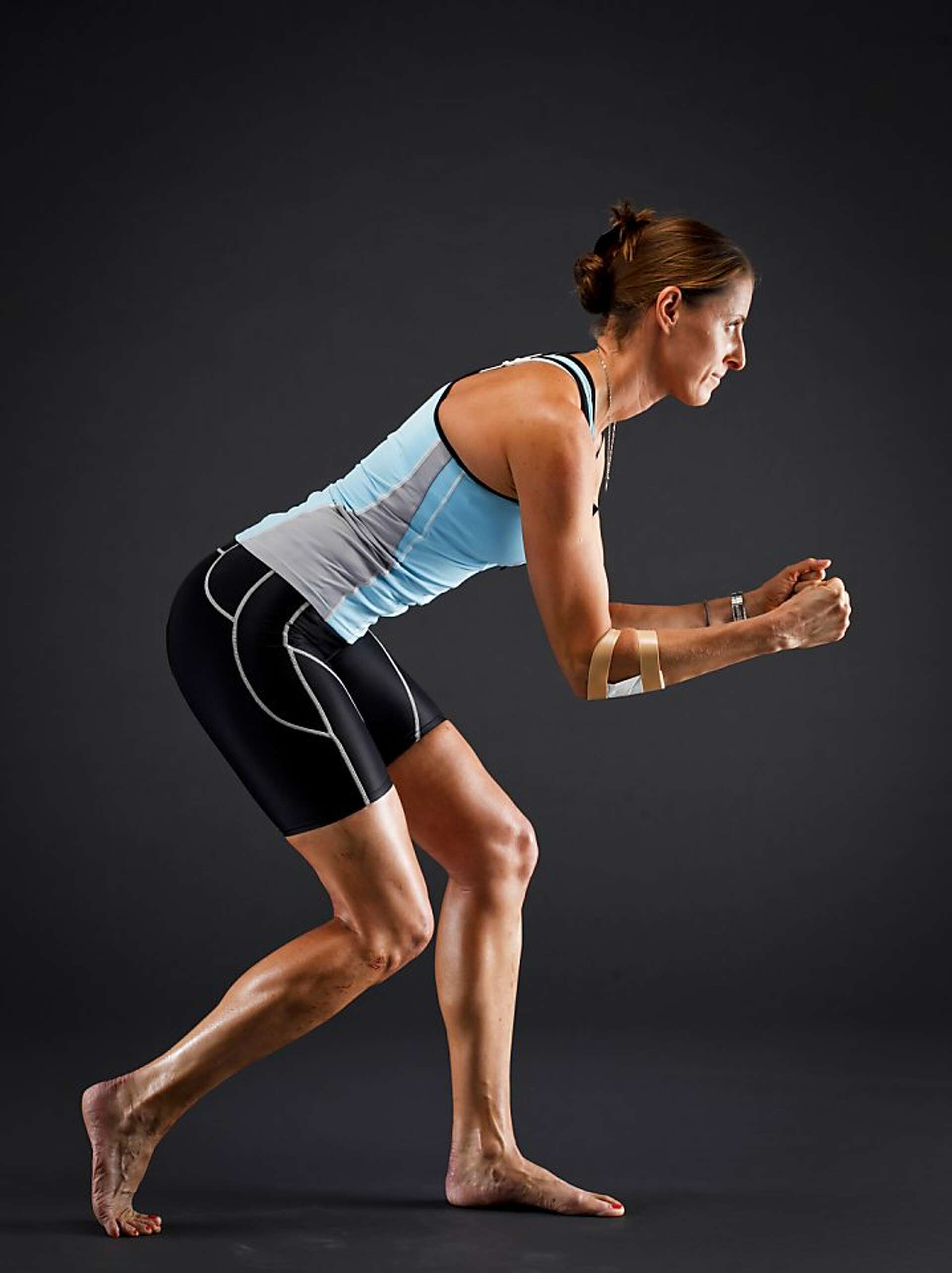 Bike riders have legs of steel