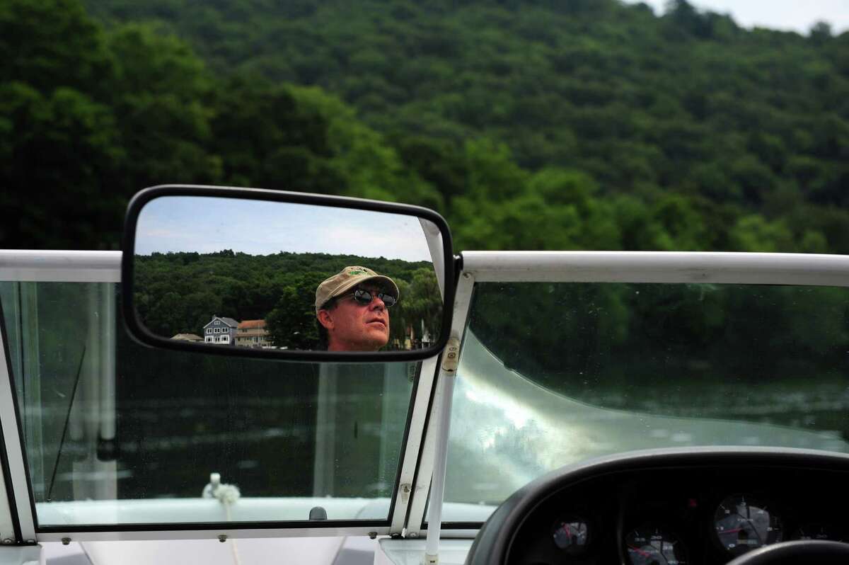 The Housatonic is heaven for water-ski instructor