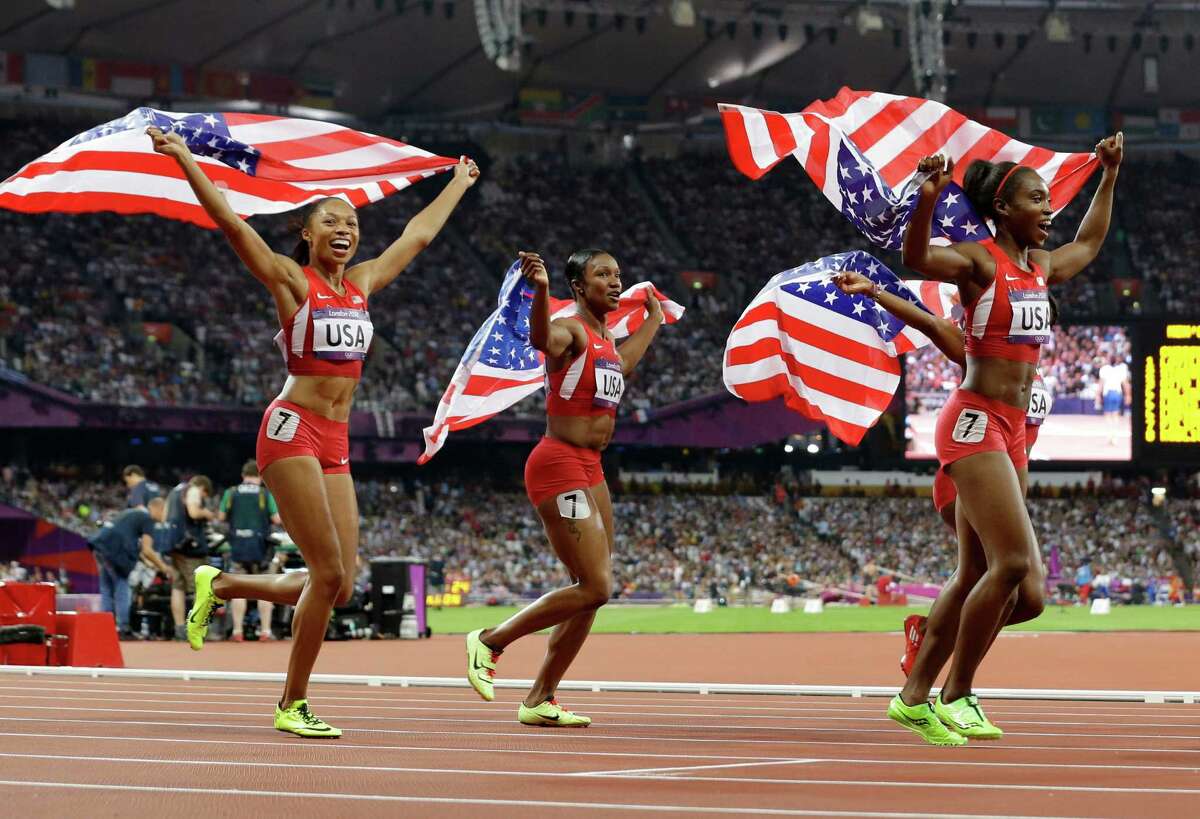 U.S. women win gold in relay