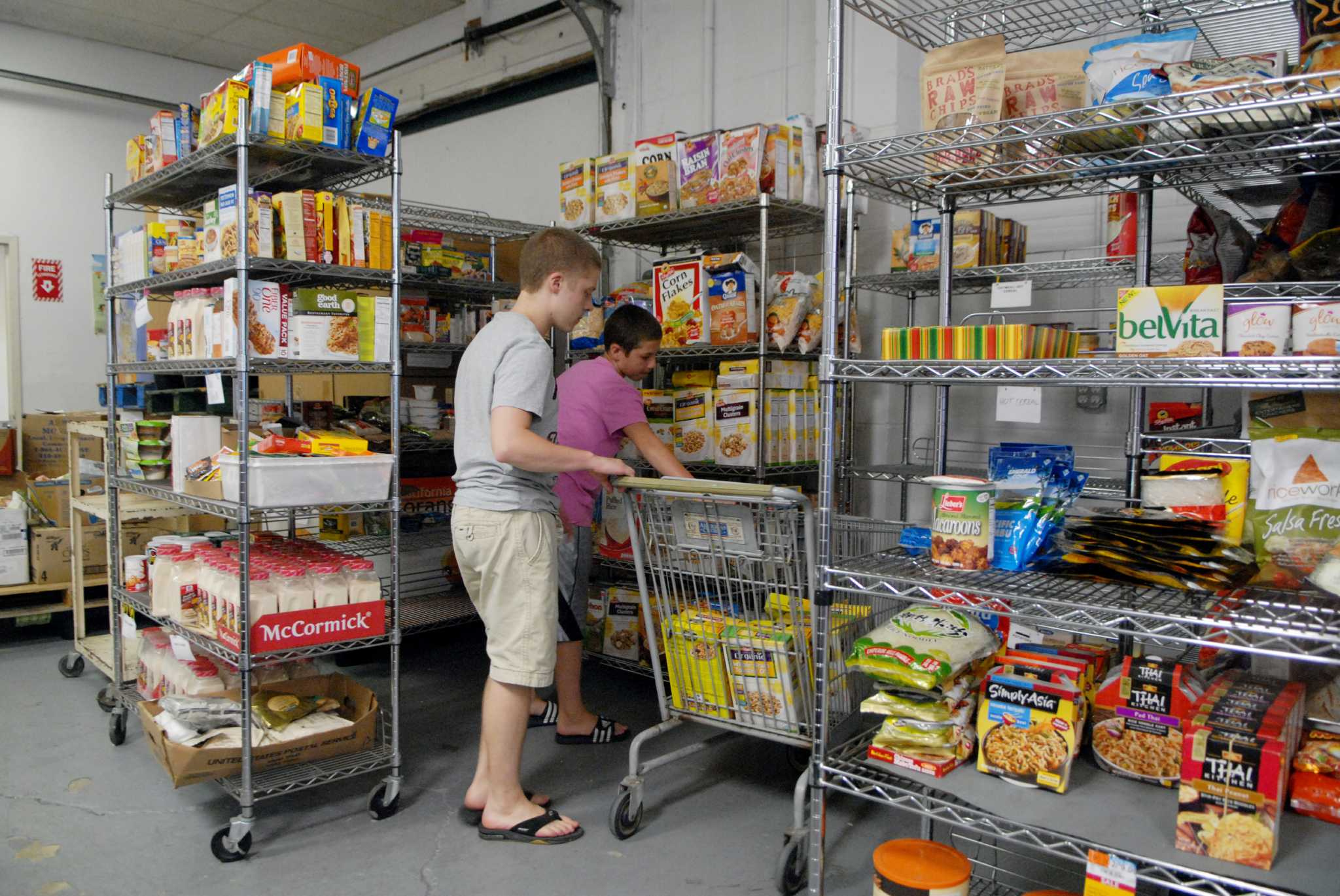 Food Bank and volunteers keep hunger at bay